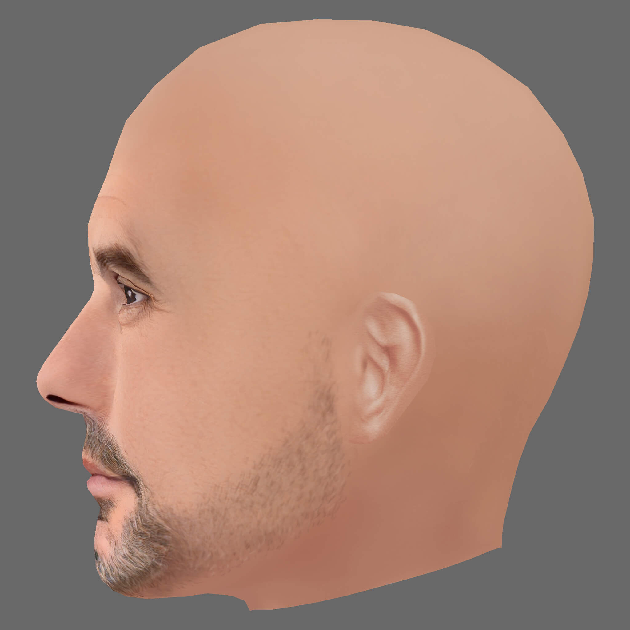 Pep Guardiola Head - 3D Model by Nammichael