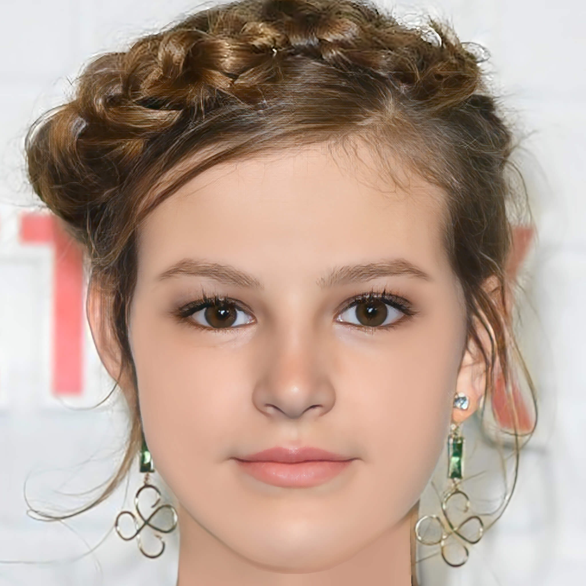 Peyton Kennedy Head - No Hair - Low Poly Head for Game 3D Model by ...
