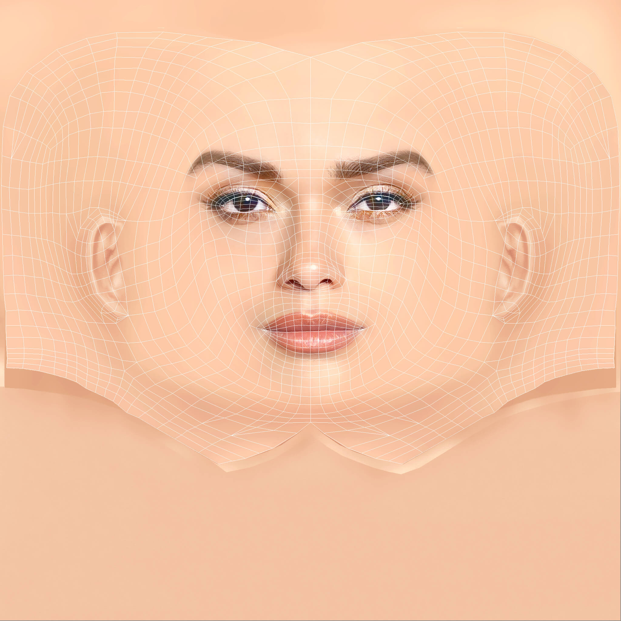 Rachel Zegler Head - No Hair - Low Poly Head for Game 3D Model by ...
