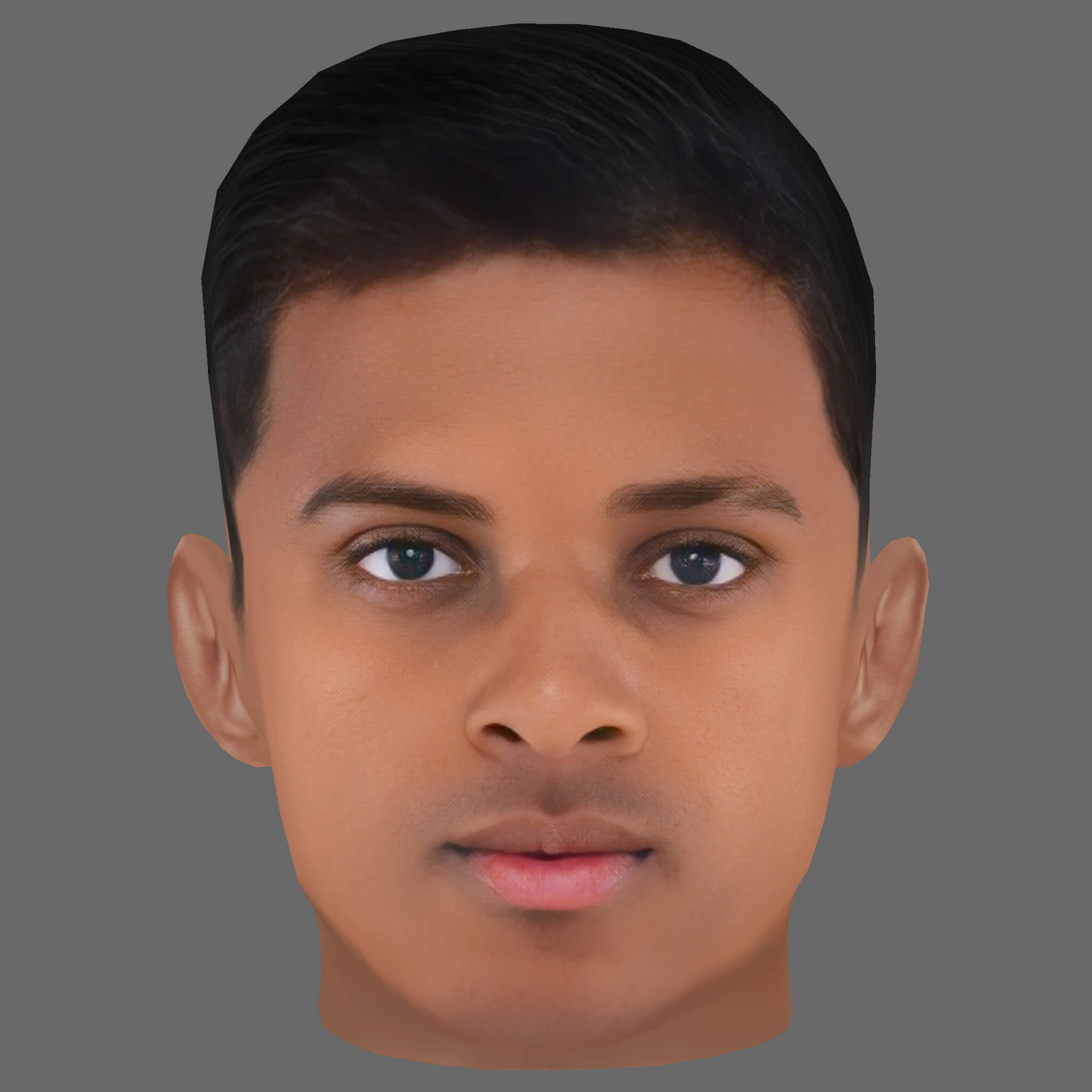 Rodrygo Goes Head - Low Poly Head for Game 3D Model by Nammichael