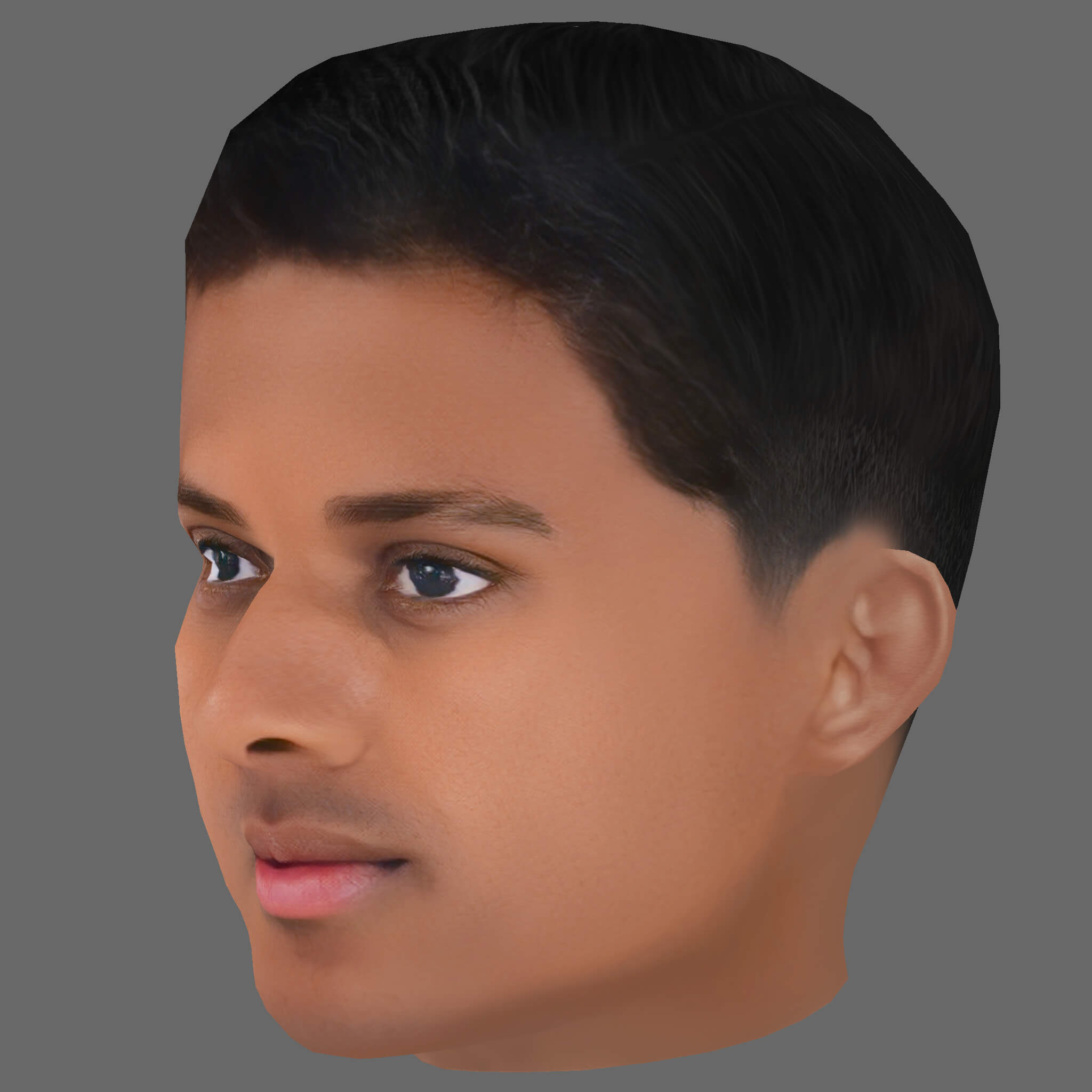 Rodrygo Goes Head - Low Poly Head for Game 3D Model by Nammichael