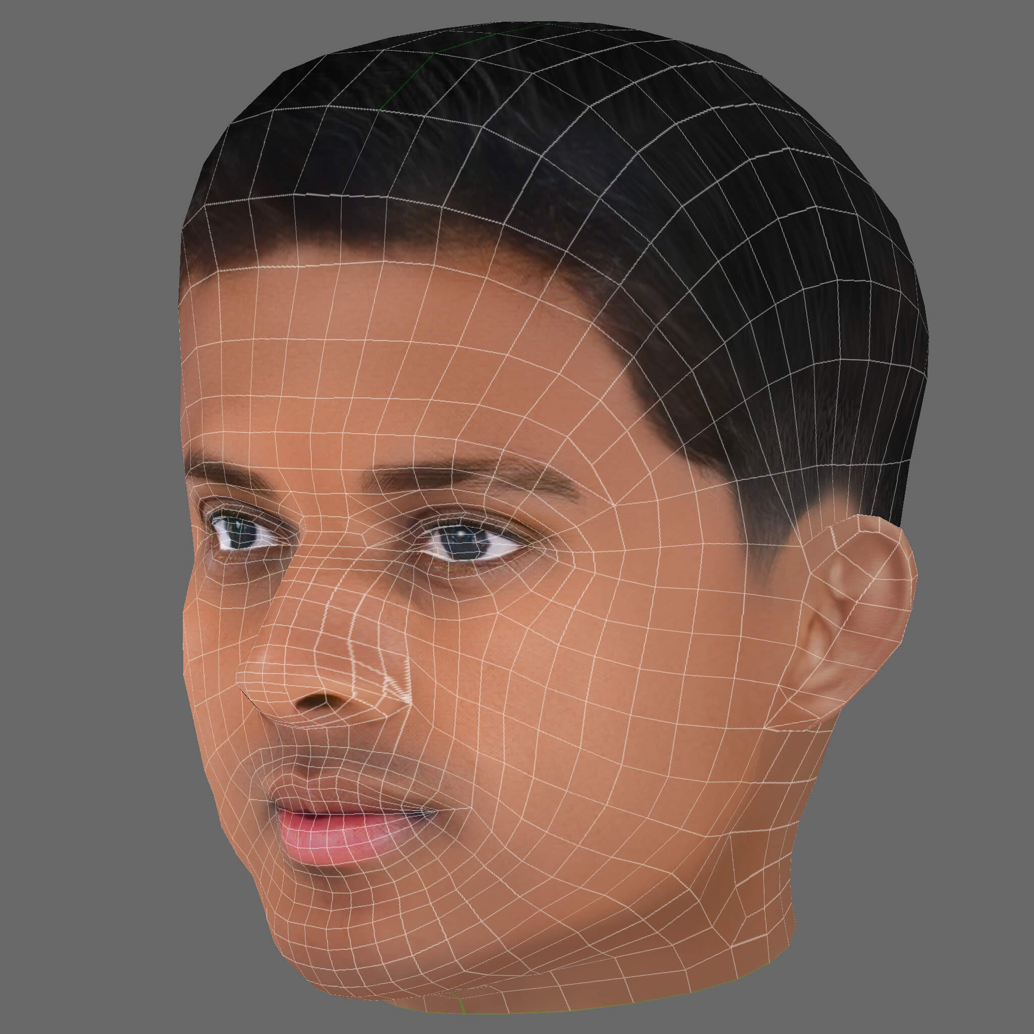 Rodrygo Goes Head - Low Poly Head for Game 3D Model by Nammichael