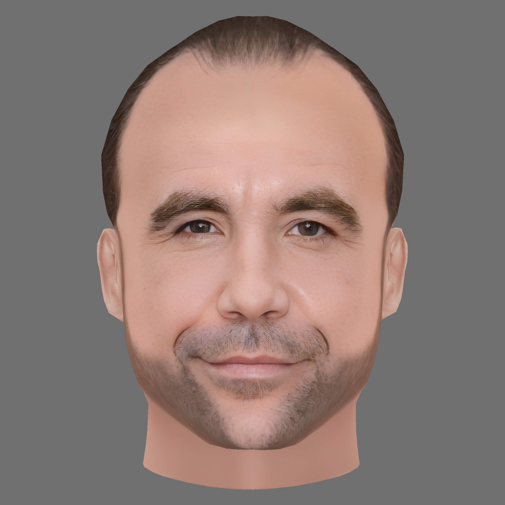 Rory Mccann Head - Low Poly Head for Game 3D Model by Nammichael