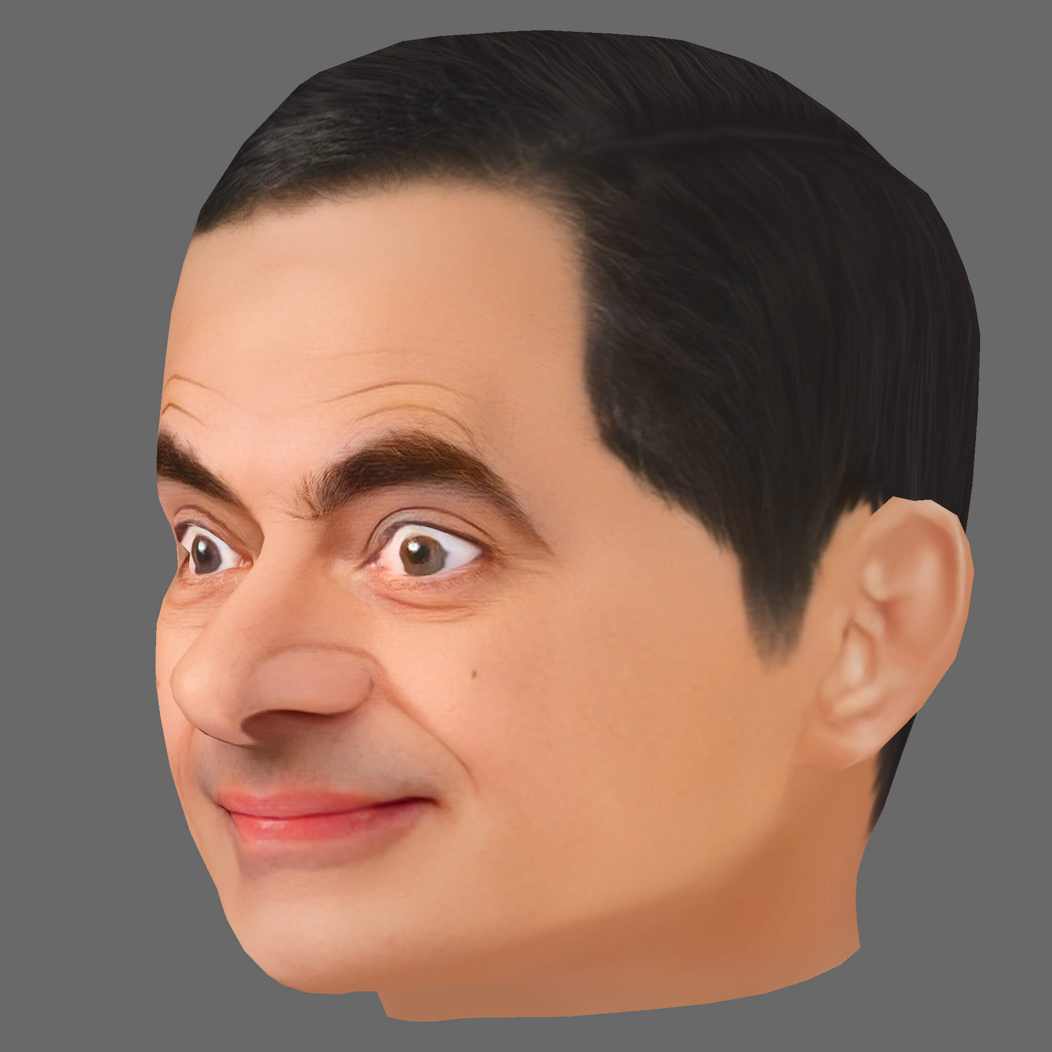 Rowan Atkinson Head - 3D Model by Nammichael