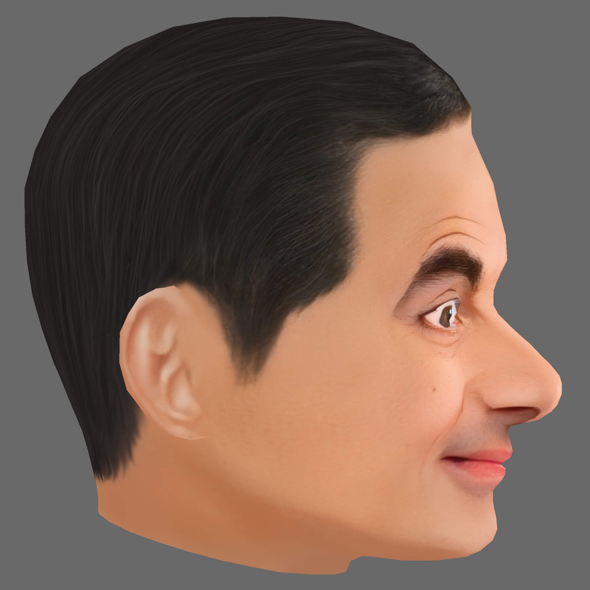 Rowan Atkinson Head - 3D Model by Nammichael