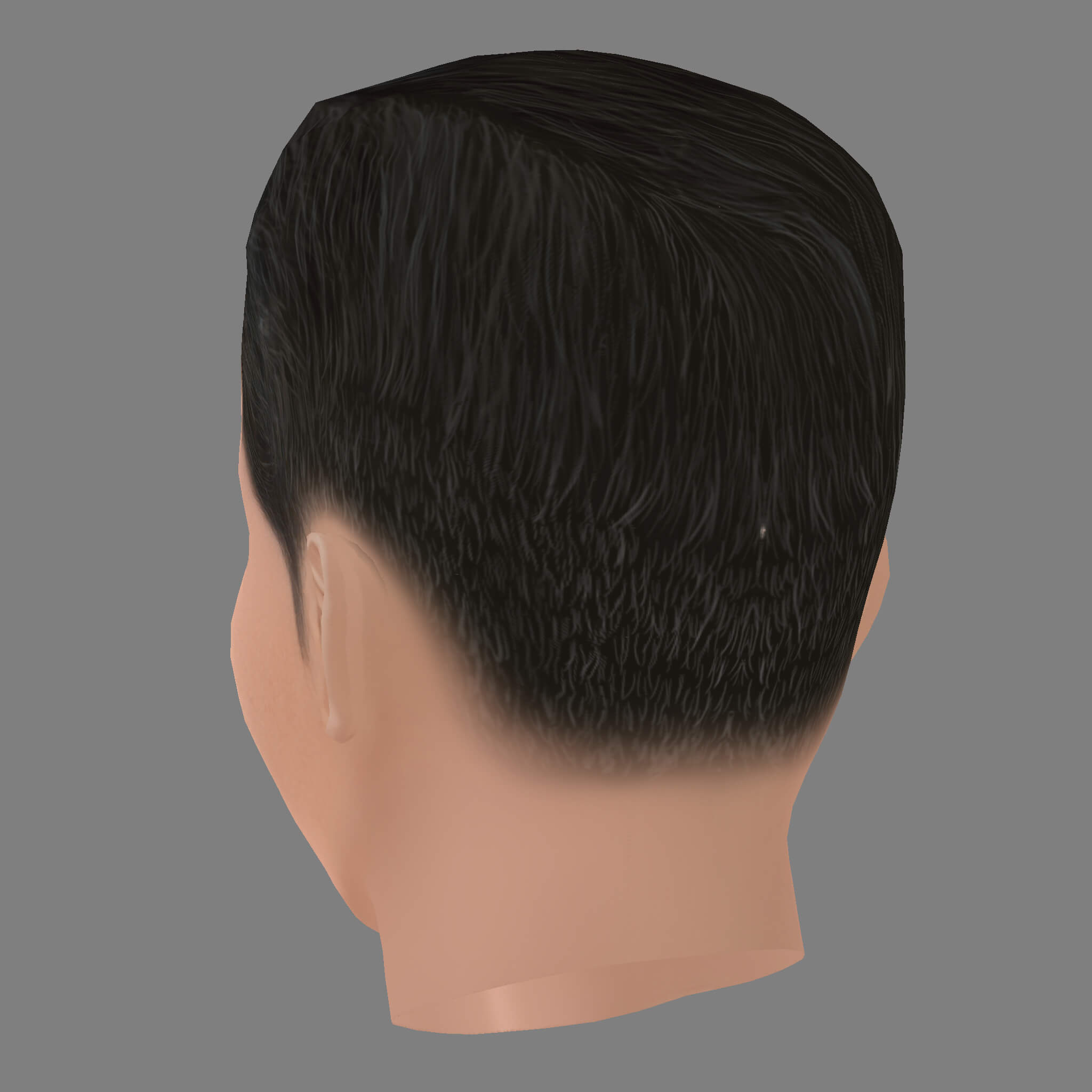 Simon Cowell Head - Low Poly Head for Game 3D Model by Nammichael