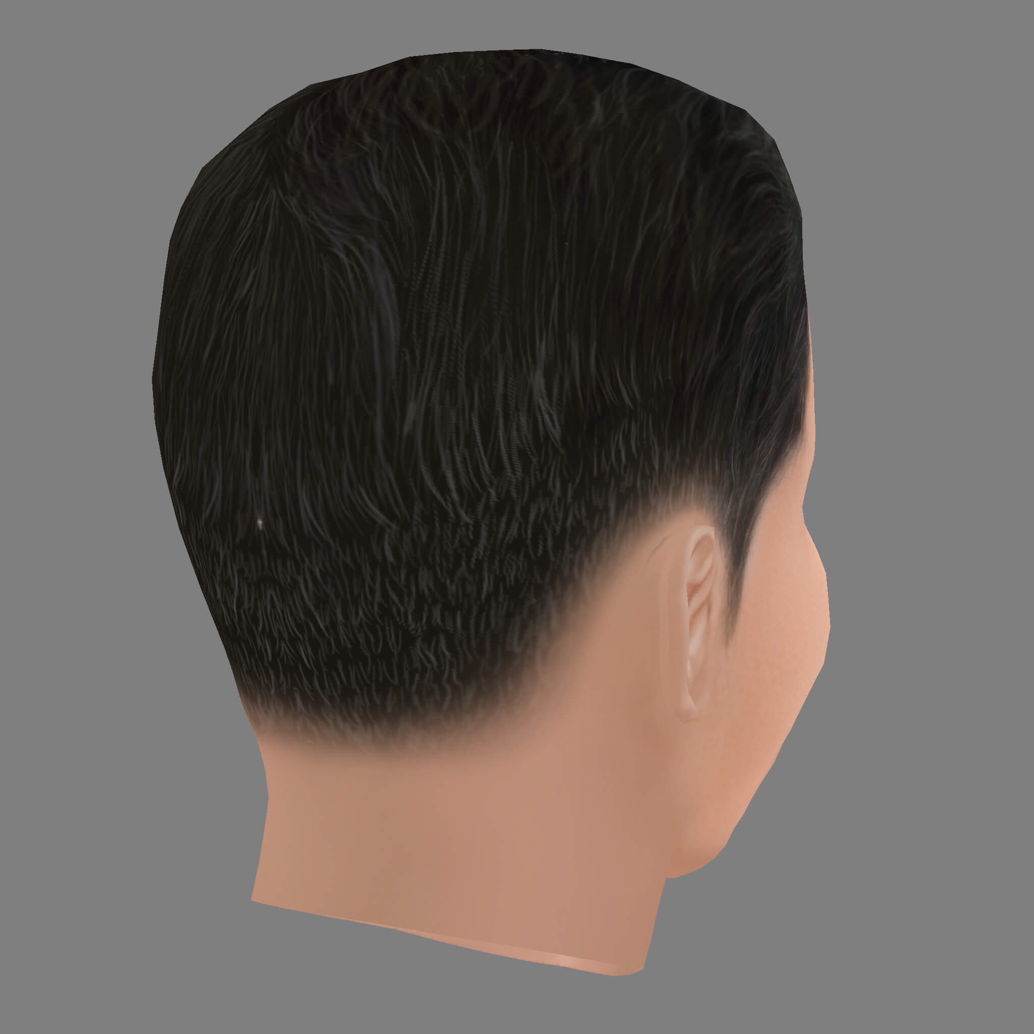 Simon Cowell Head - Low Poly Head for Game 3D Model by Nammichael