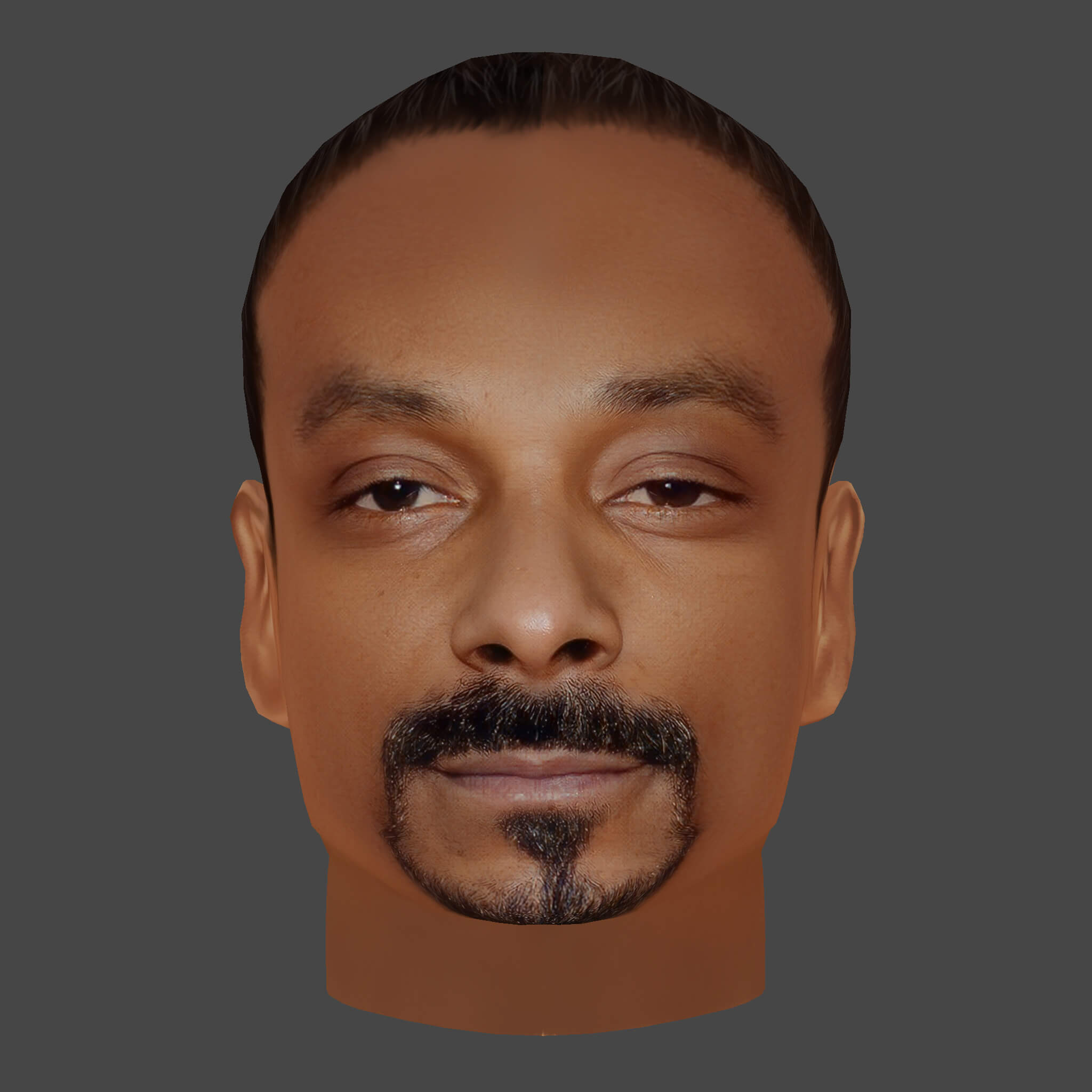 Snoop Dogg Head - Low Poly 3D Model by Nammichael