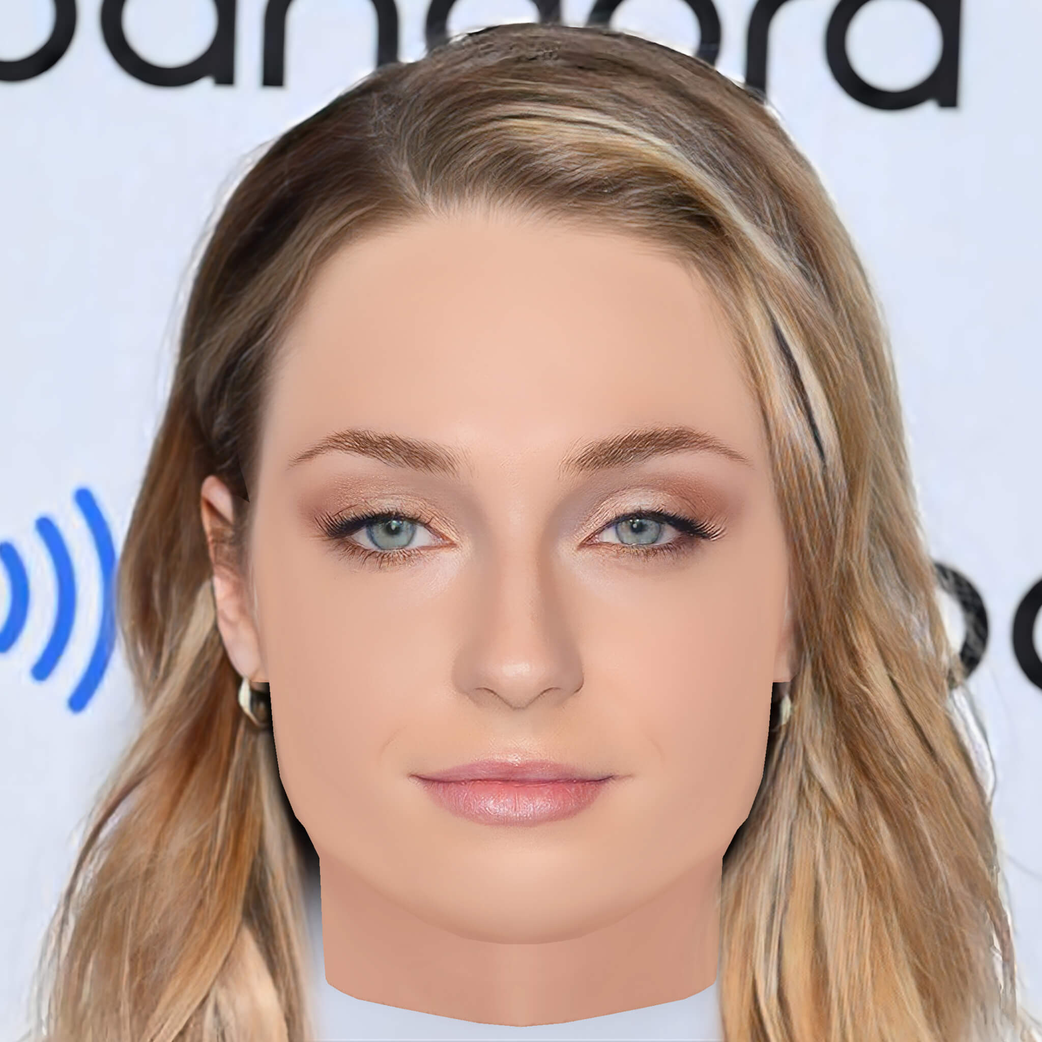 Sophie Turner Head - No Hair - Low Poly Head for Game 3D Model by ...