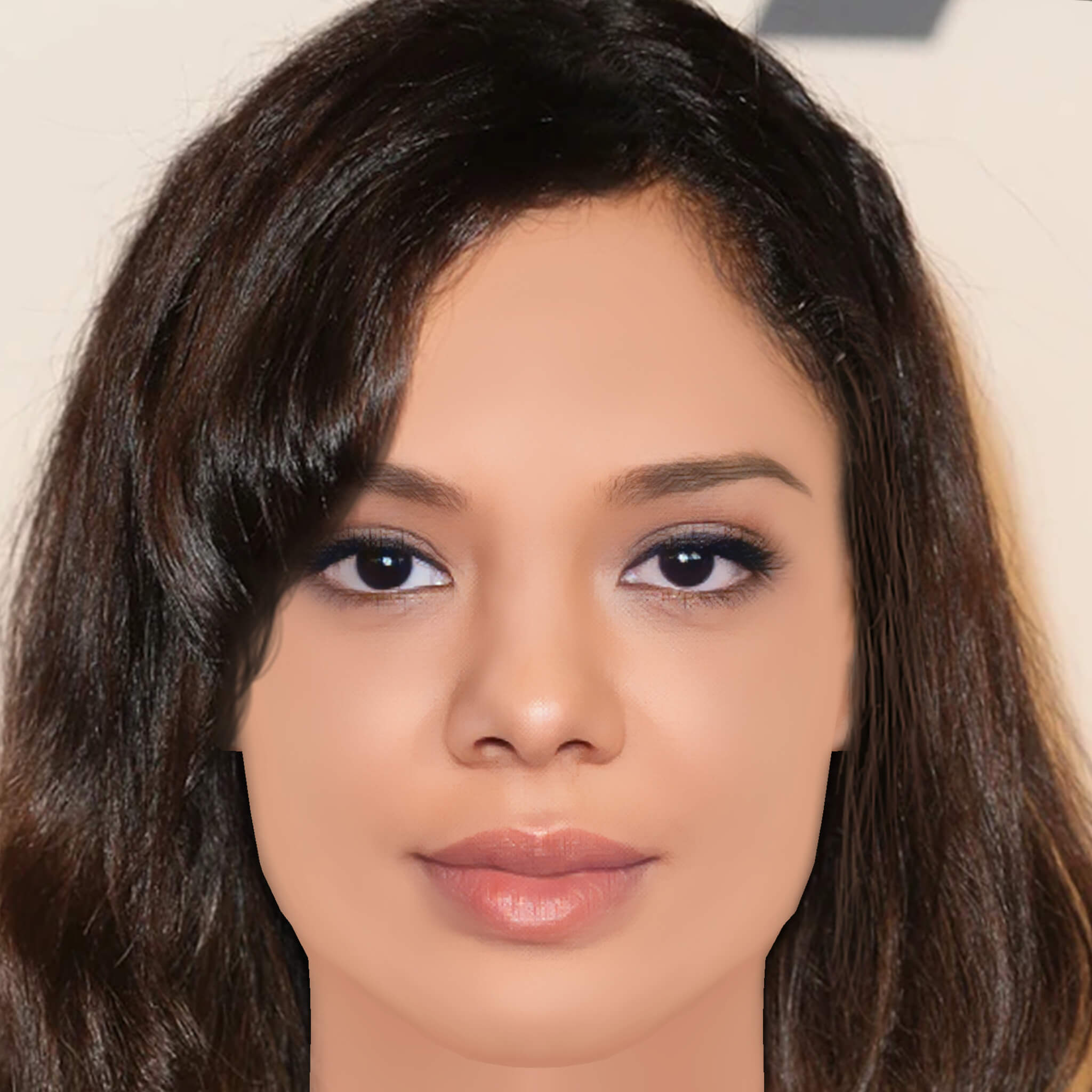 Tessa Thompson Head - No Hair - Low Poly Head for Game 3D Model by ...