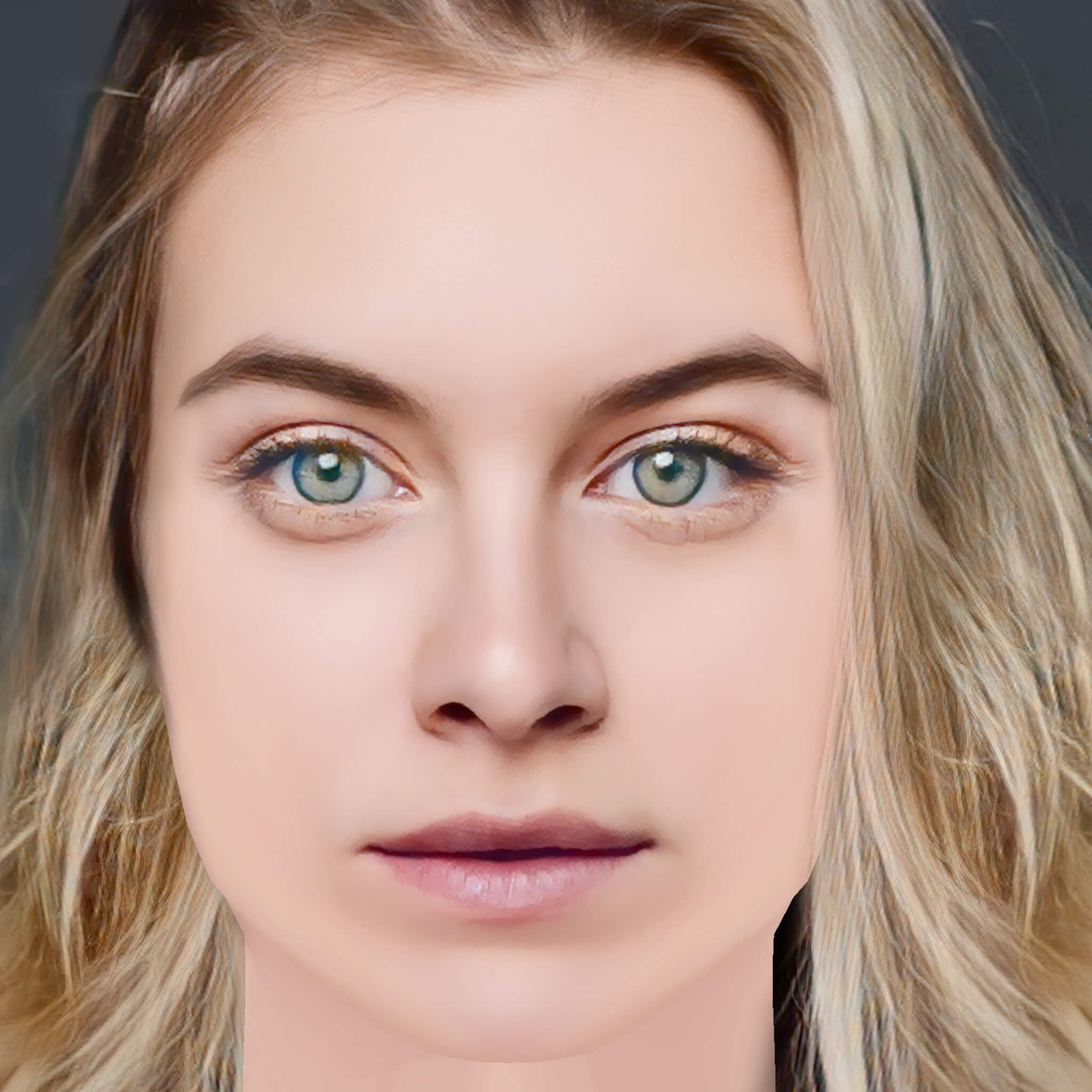 Tiera Skovbye Head - No Hair - Low Poly Head for Game 3D Model by ...