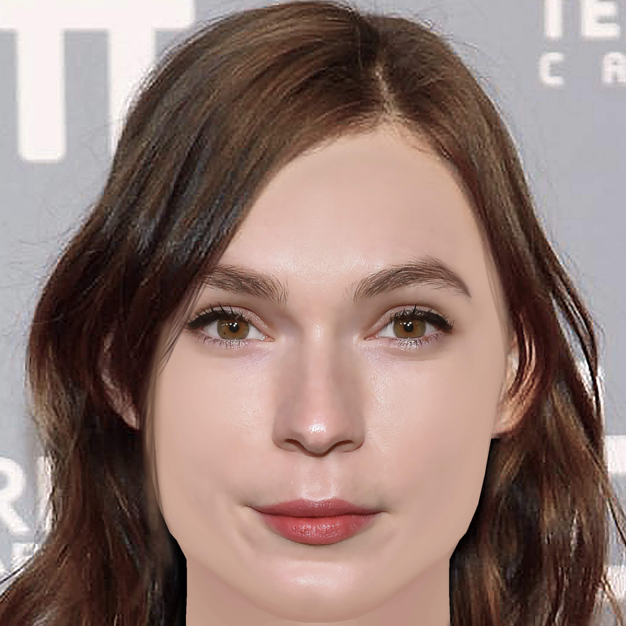 Tilda Cobham-Hervey Head - No Hair - Low Poly Head for Game 3D Model by ...