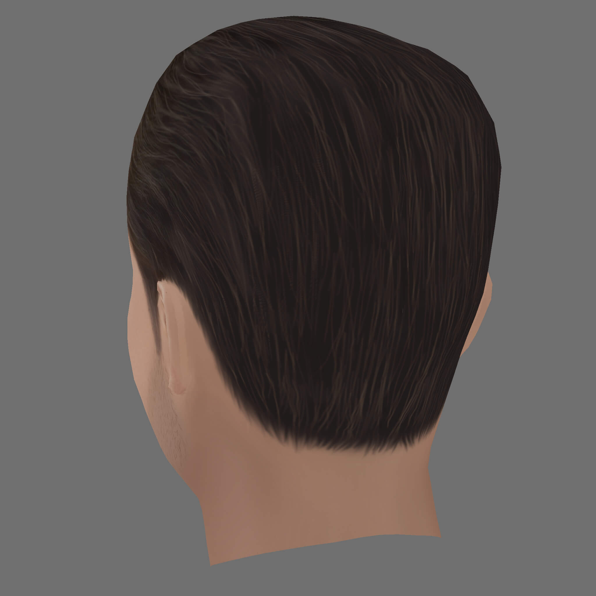 Tom Hardy Head - Low Poly Head for Game 3D Model by Nammichael