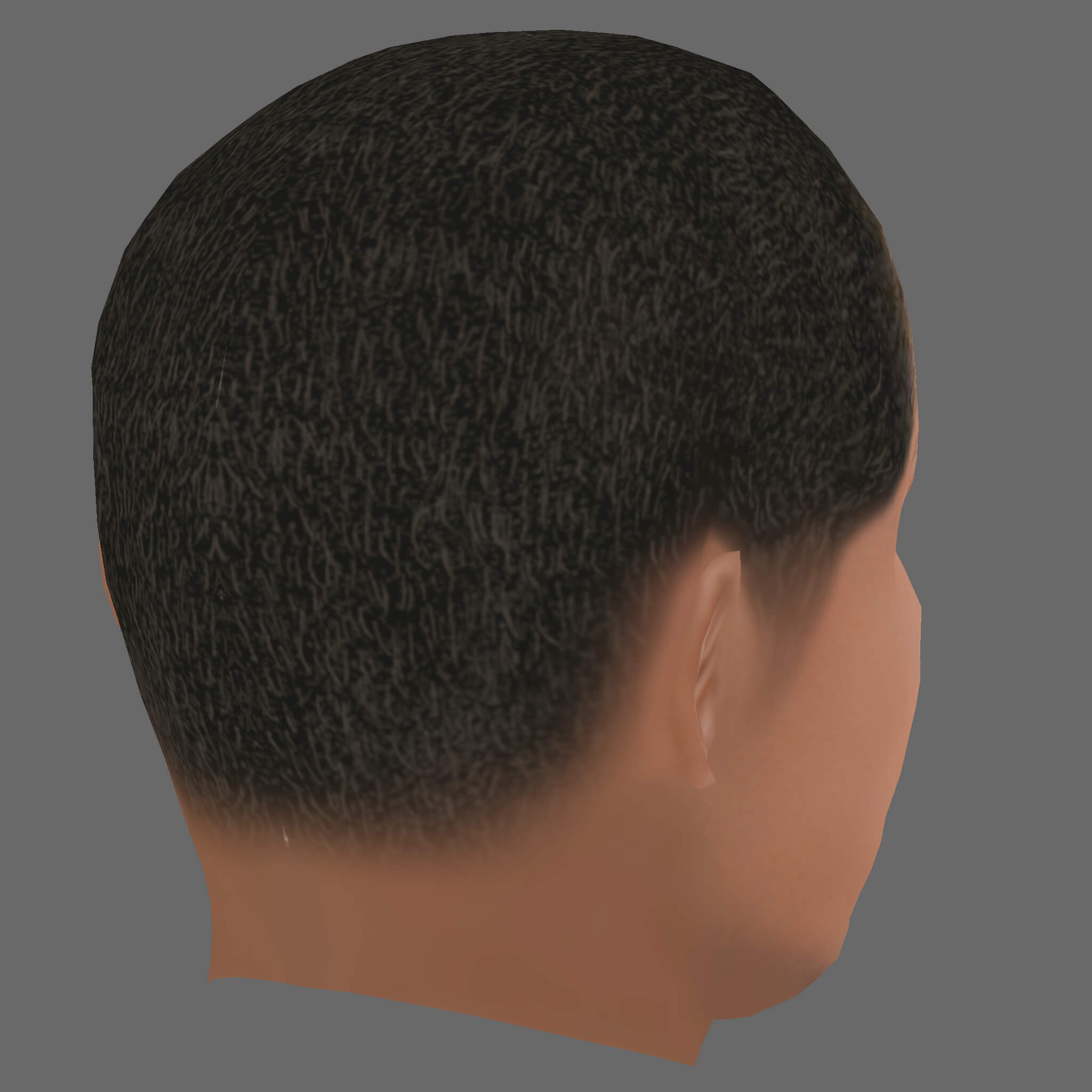 Trevor Noah Head - Low Poly Head for Game Low Poly 3D Model by Nammichael