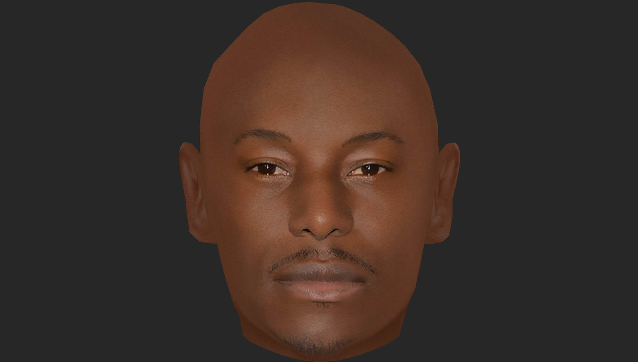 Tyrese Gibson Head - 3D Model by Nammichael