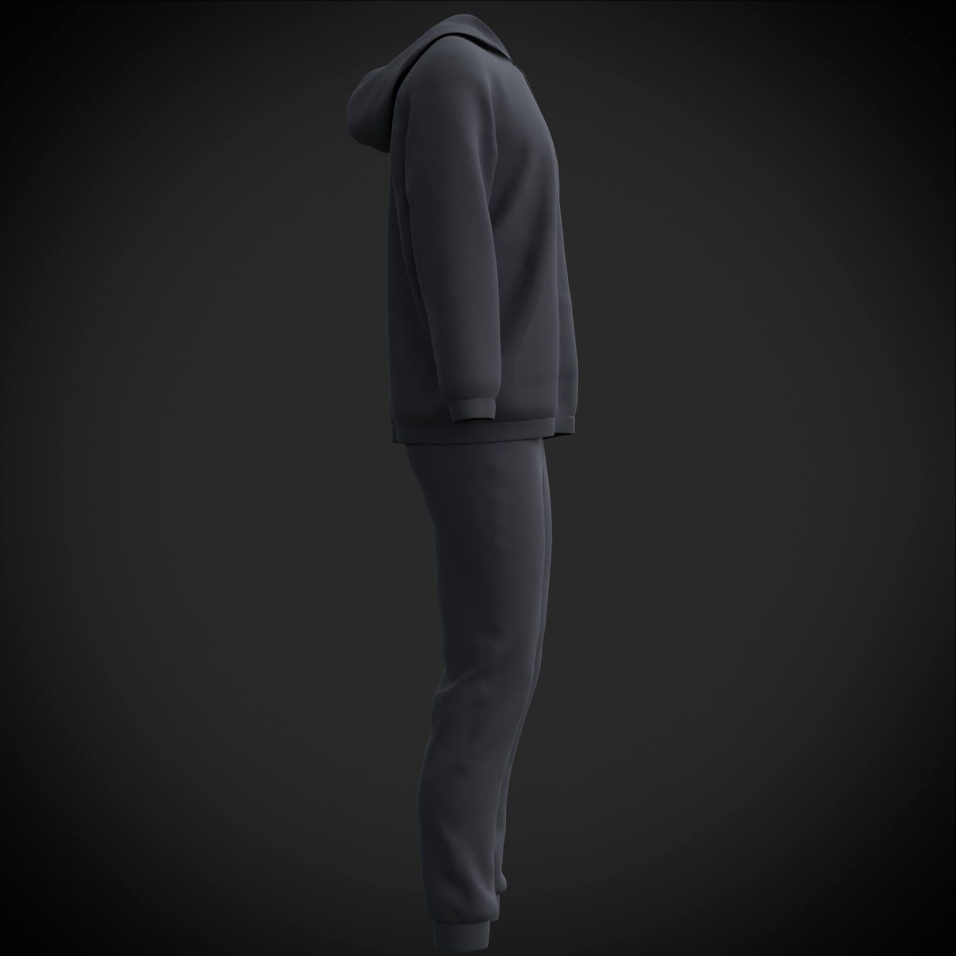 Tracksuit - 3D Model by Nana Jimoh