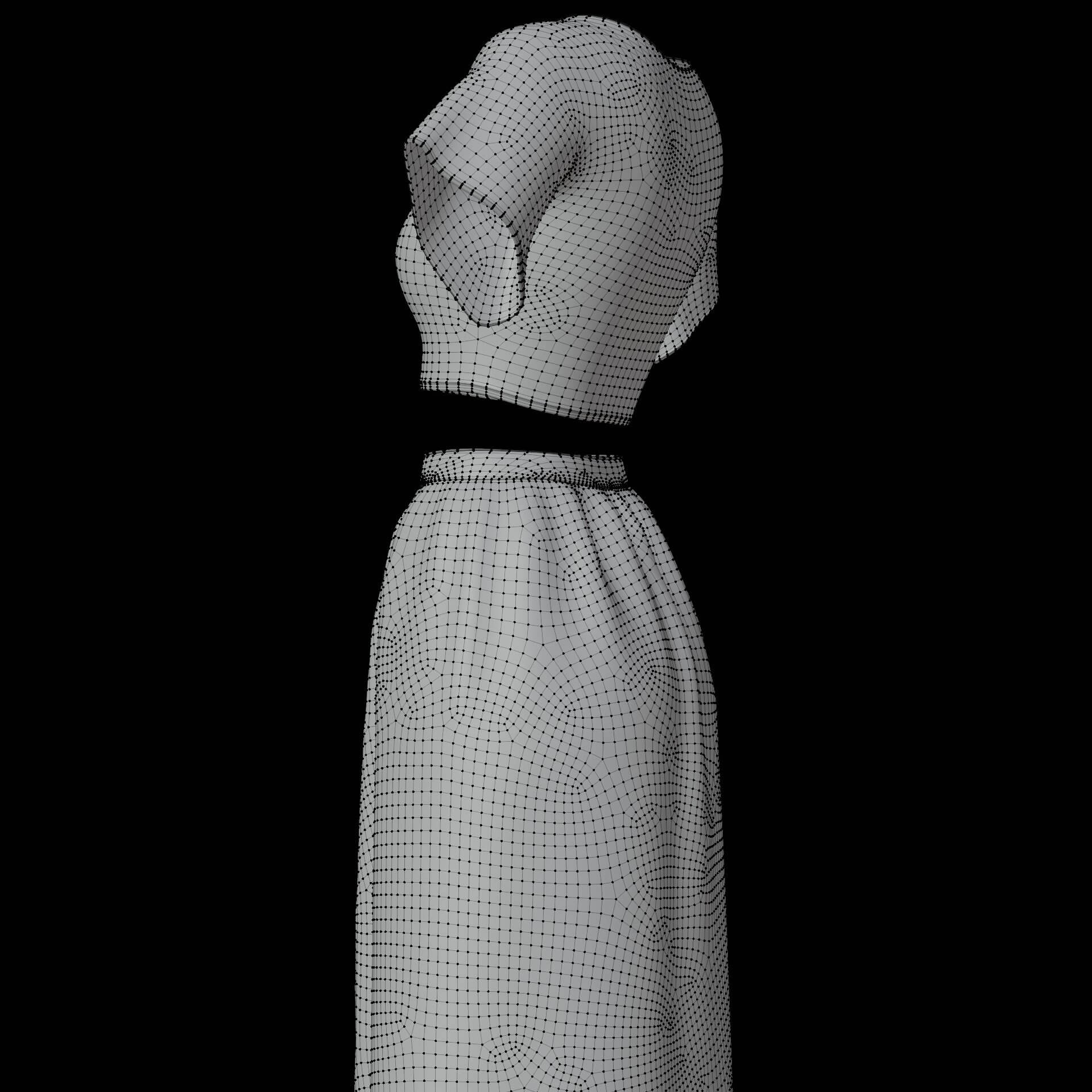 2 Piece Outfit - 3D Model by Nana Jimoh