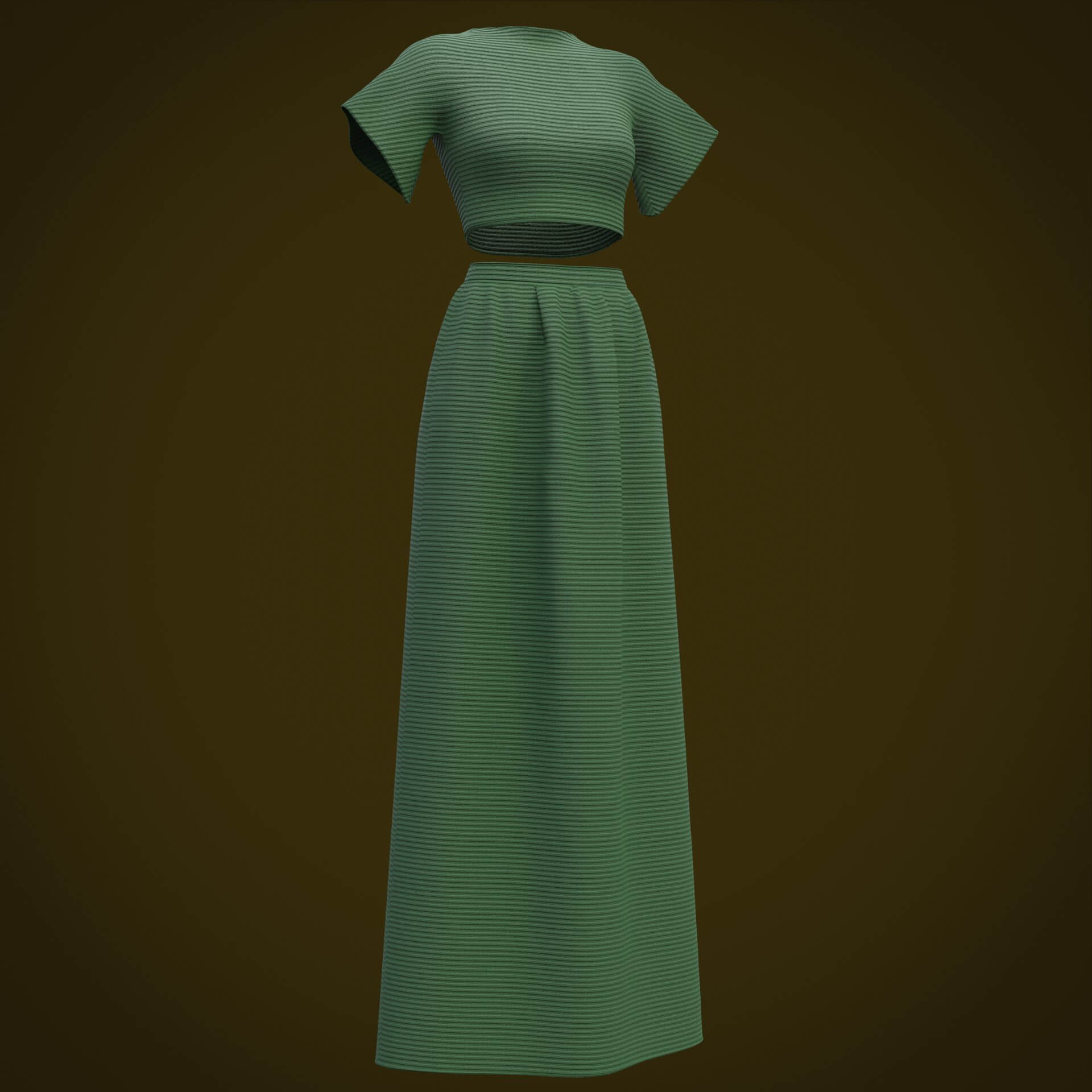 2 Piece Outfit - 3D Model by Nana Jimoh