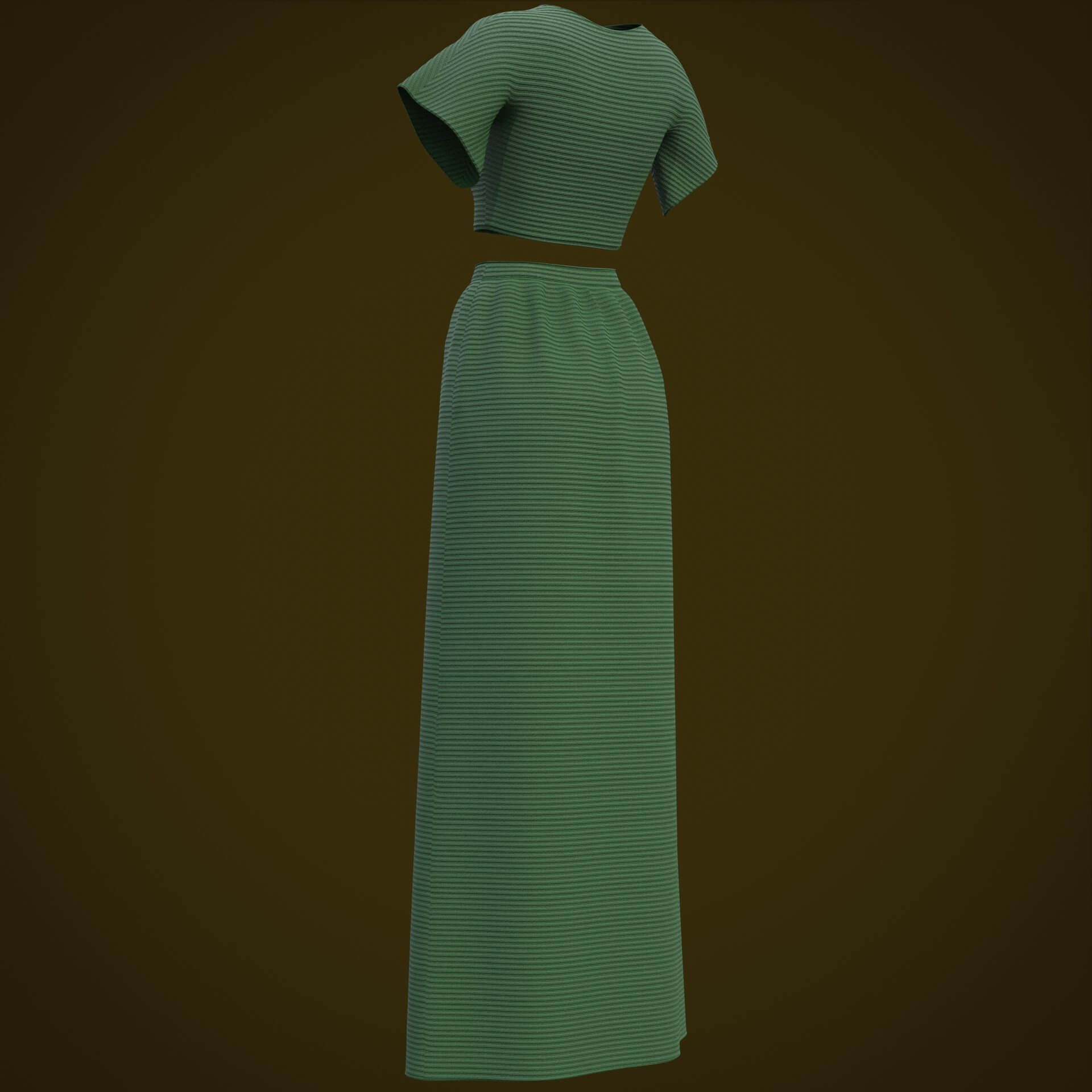 2 Piece Outfit - 3D Model by Nana Jimoh