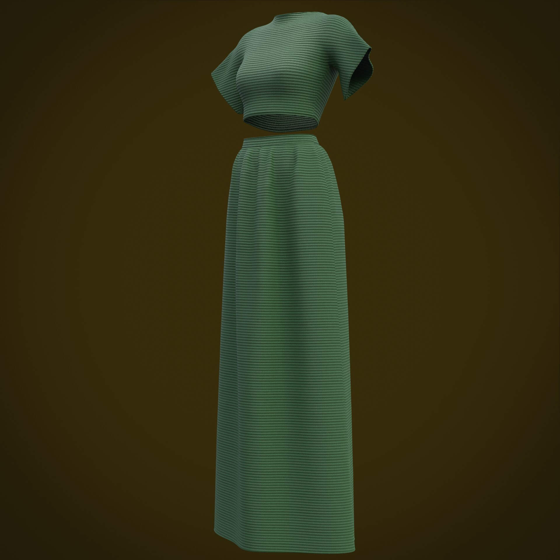 2 Piece Outfit - 3D Model by Nana Jimoh