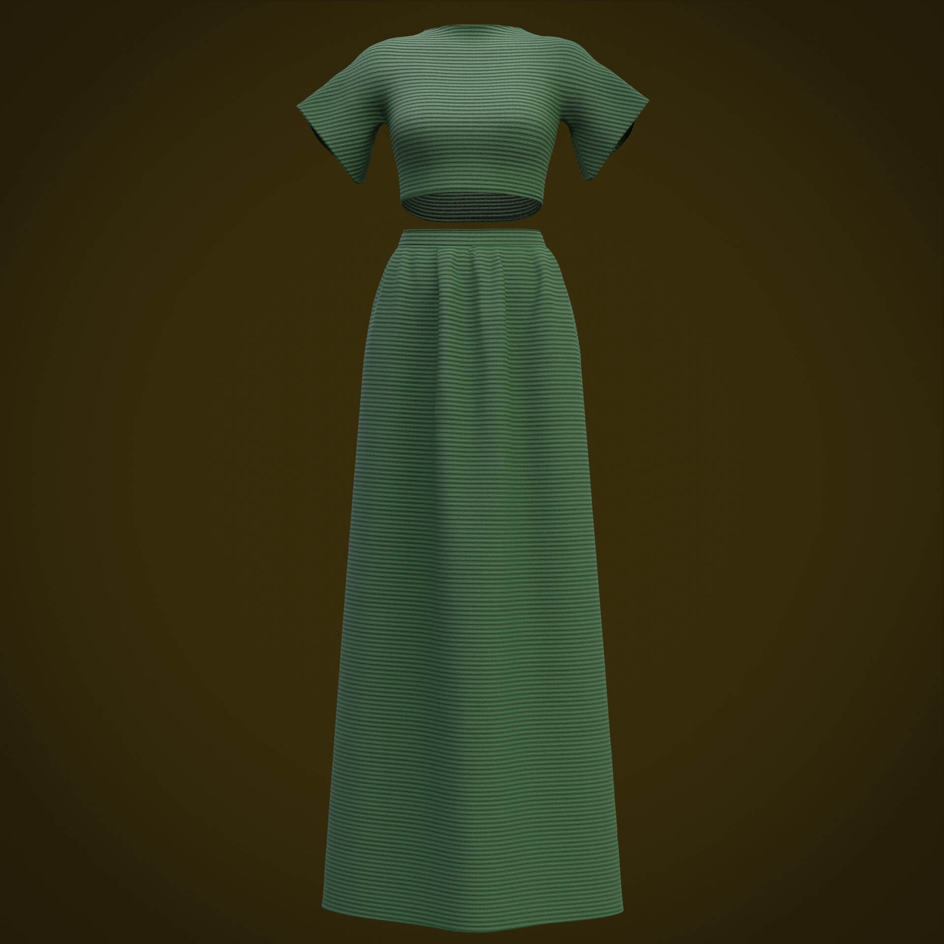 2 Piece Outfit - 3D Model by Nana Jimoh