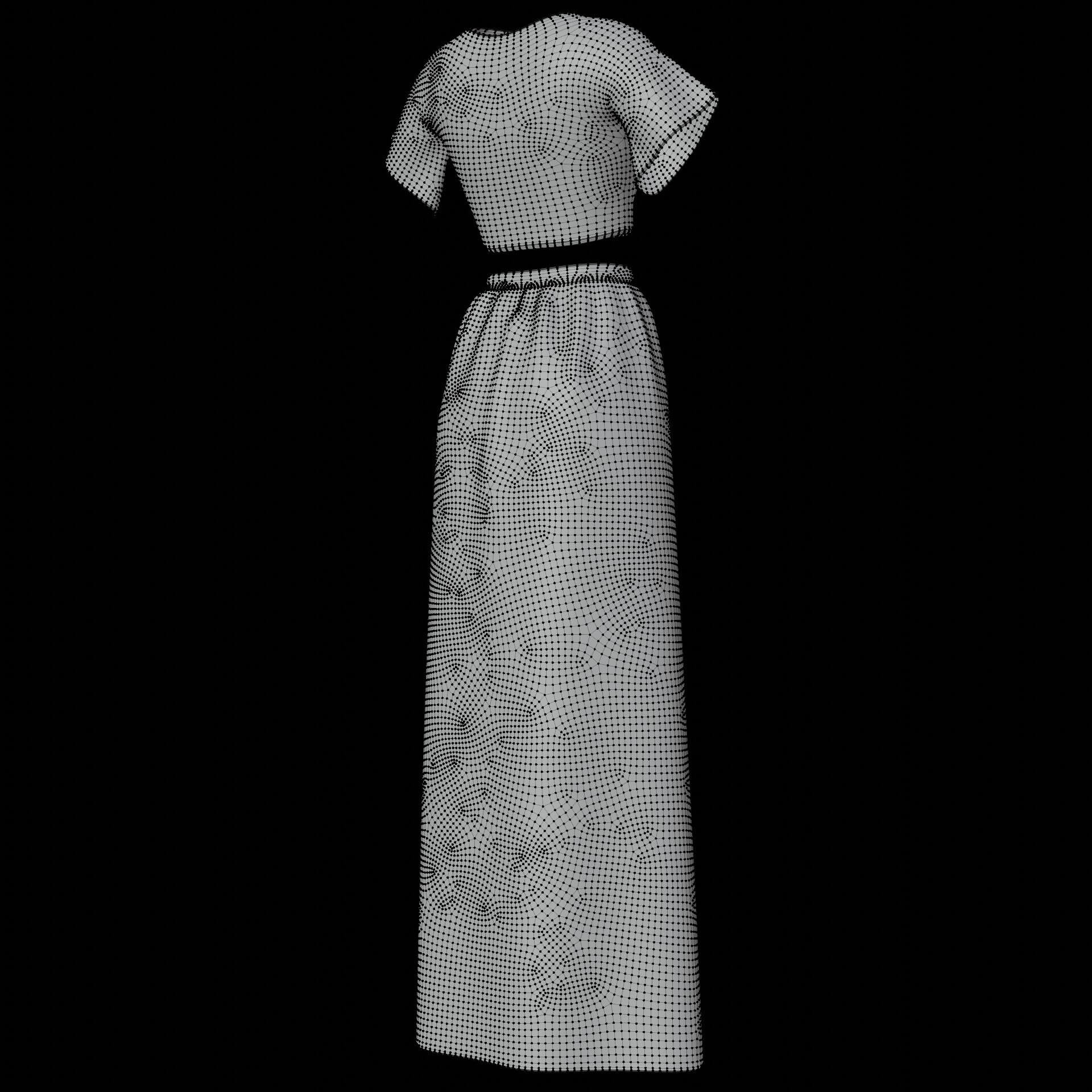 2 Piece Outfit - 3D Model by Nana Jimoh