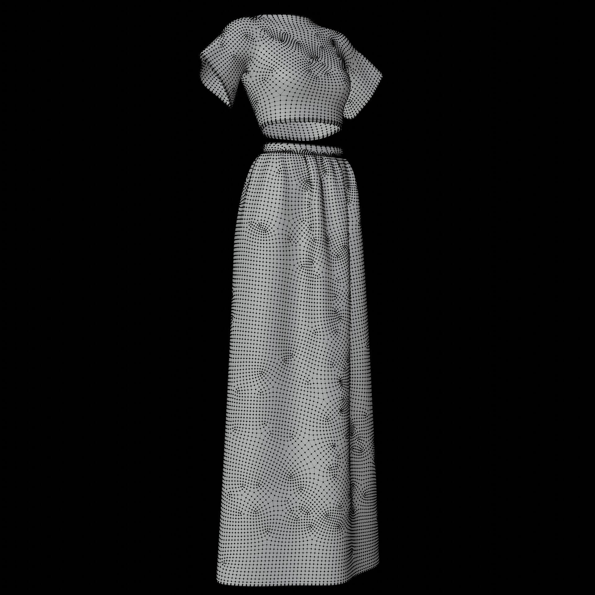 2 Piece Outfit - 3D Model by Nana Jimoh