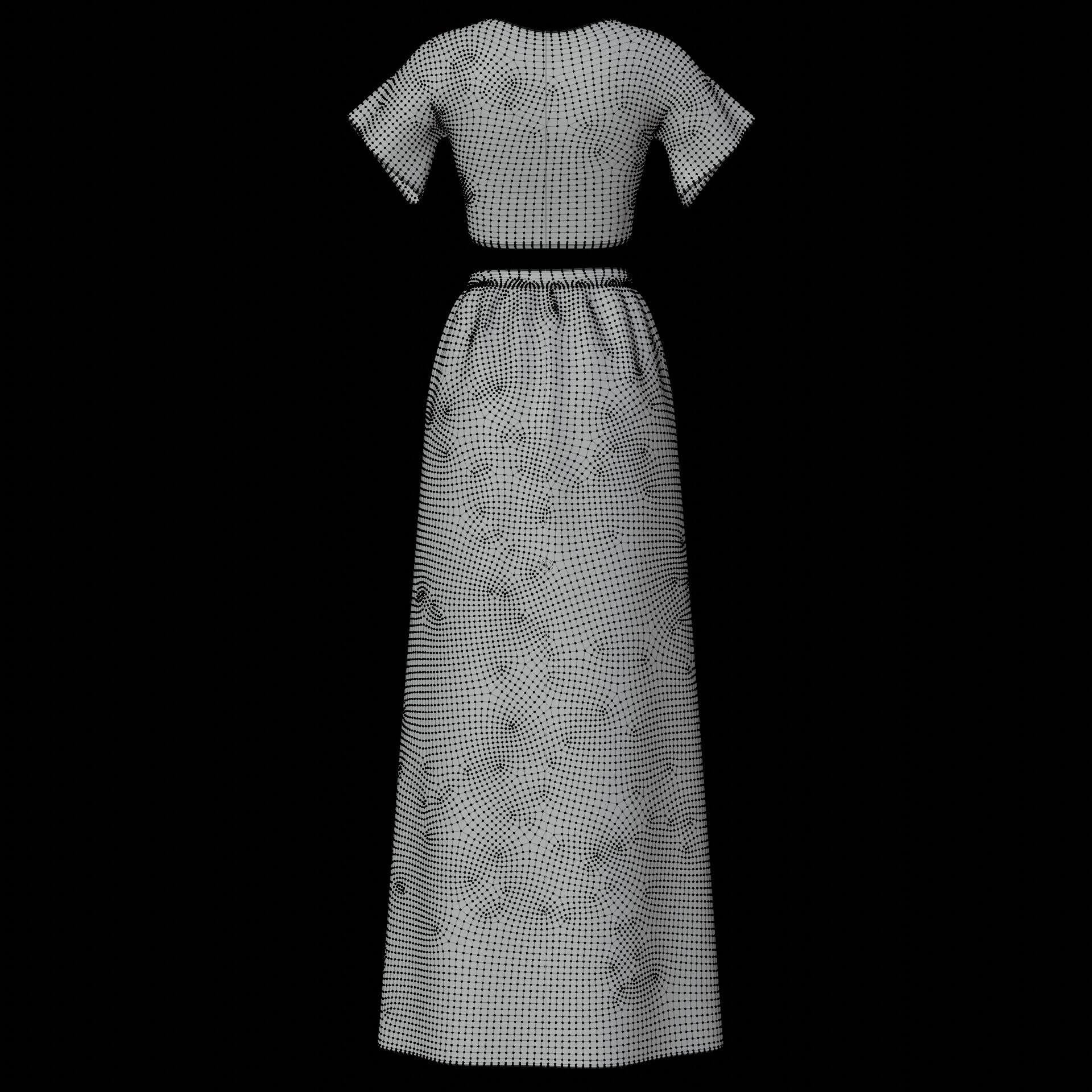 2 Piece Outfit - 3D Model by Nana Jimoh