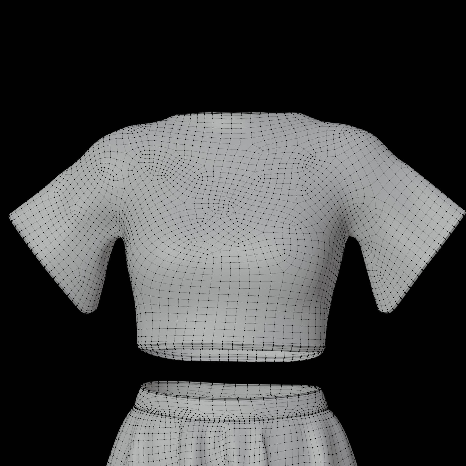 2 Piece Outfit - 3D Model by Nana Jimoh