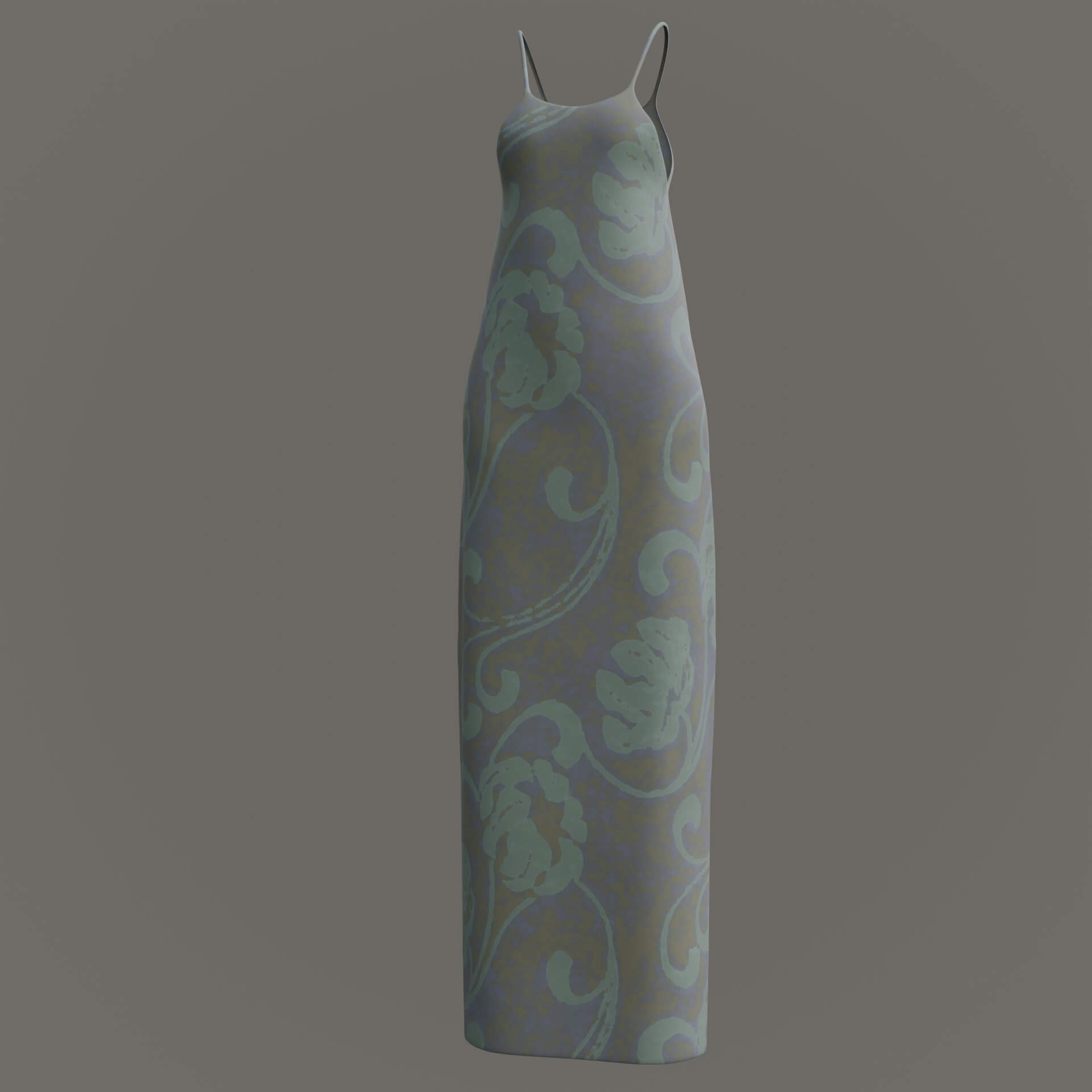 3D Female Sleeveless Dress - Double Slit Dress by Nana Jimoh