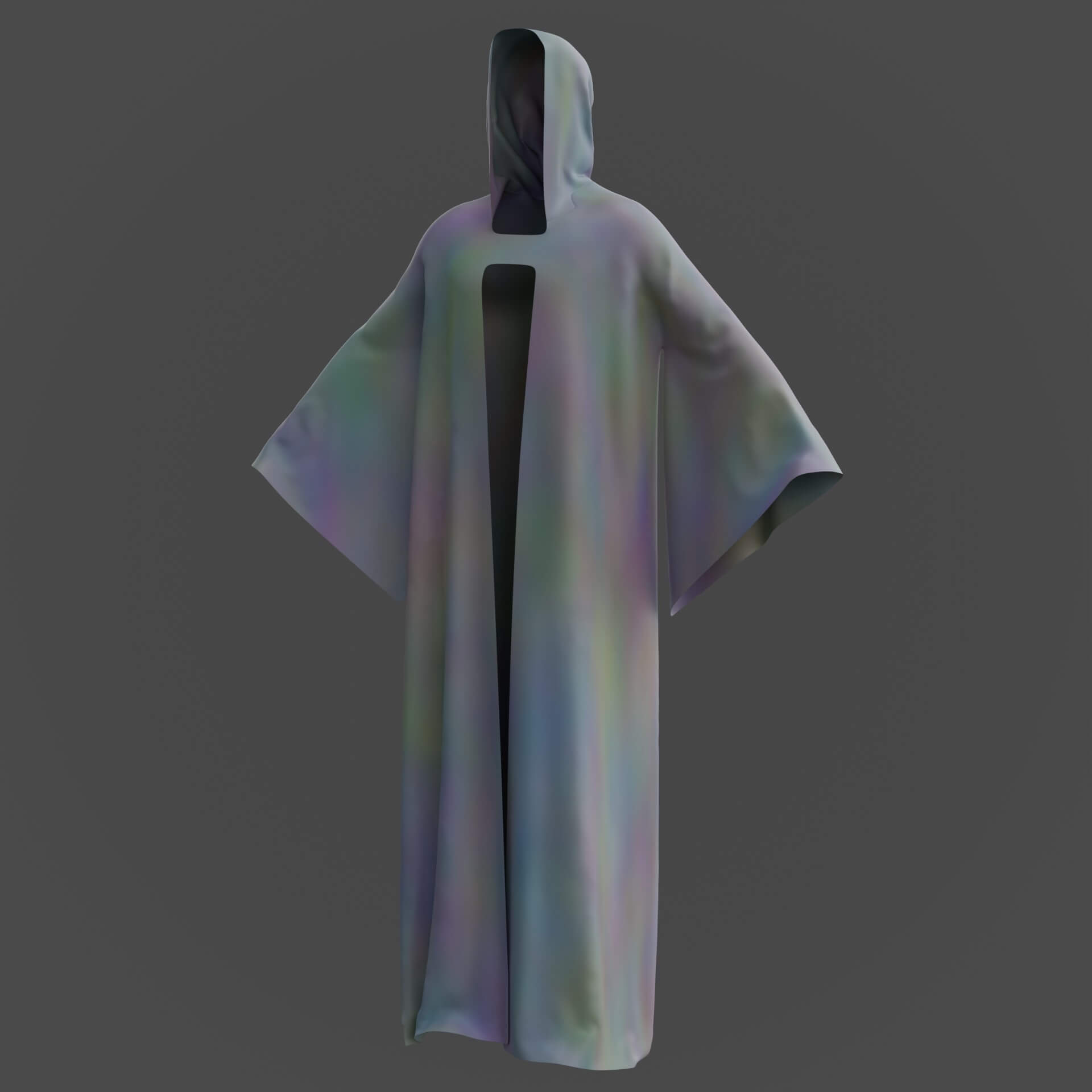 3D Men's Hooded Robe - Action Robe by Nana Jimoh