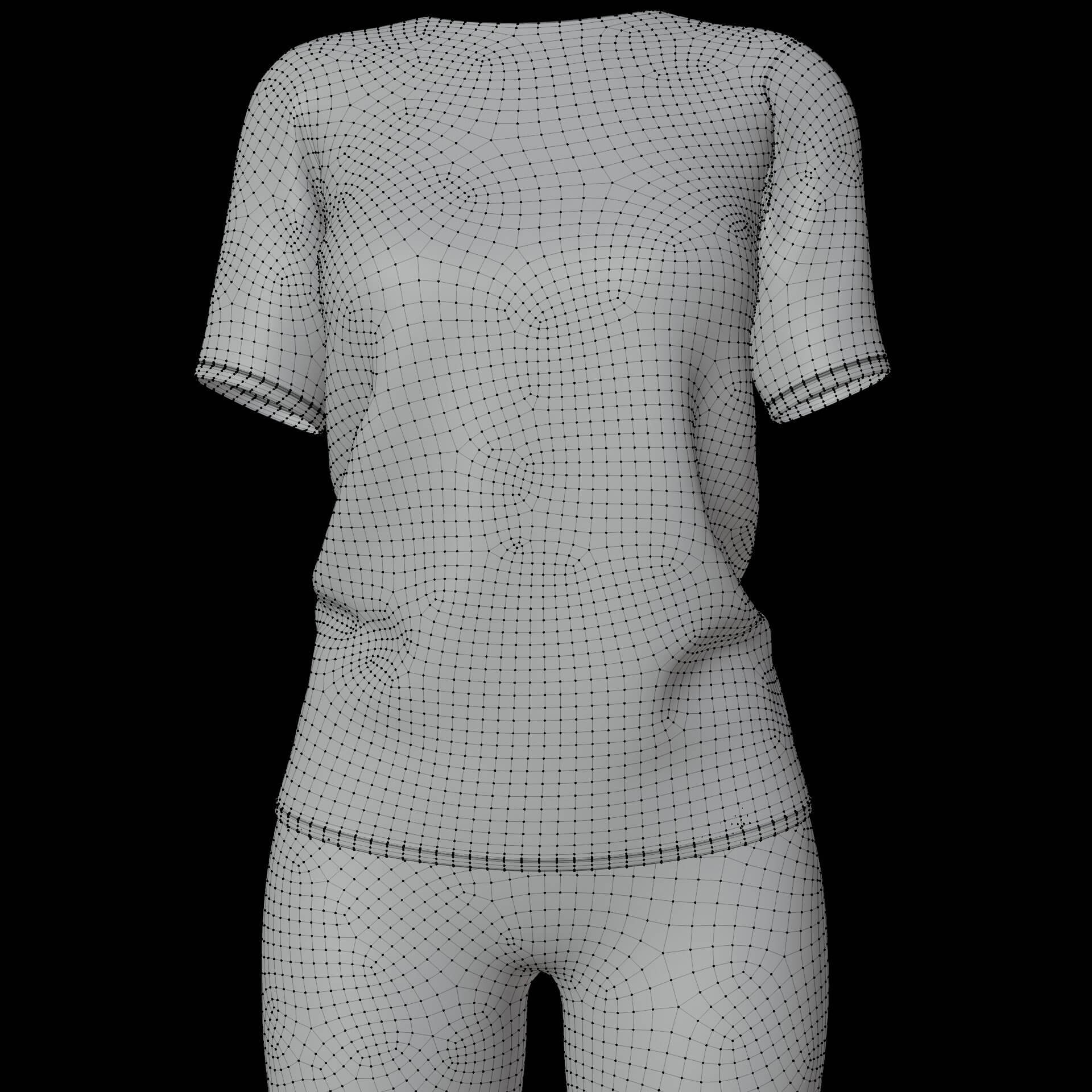 Casual Outfit - 3D Model by Nana Jimoh