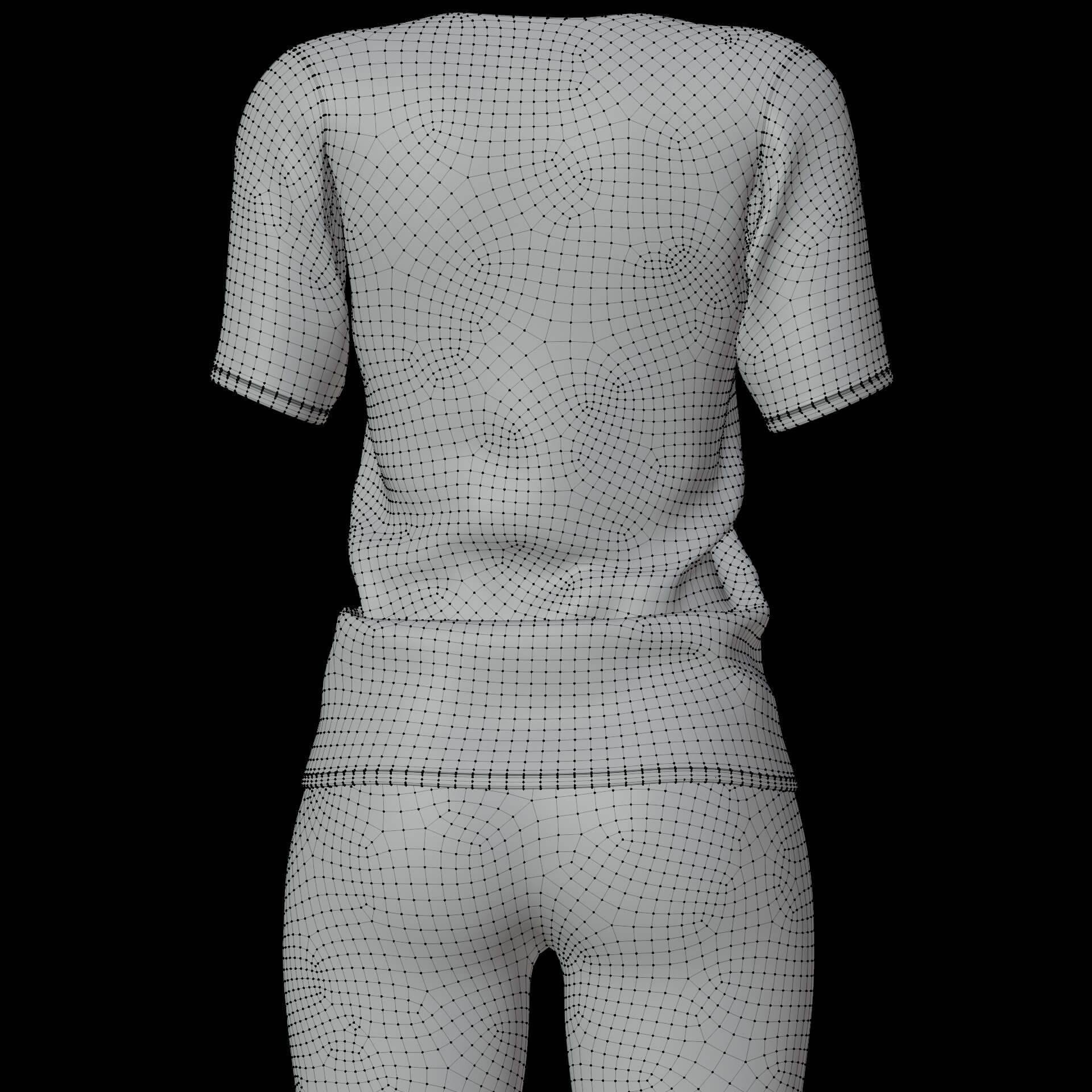 Casual Outfit - 3D Model by Nana Jimoh