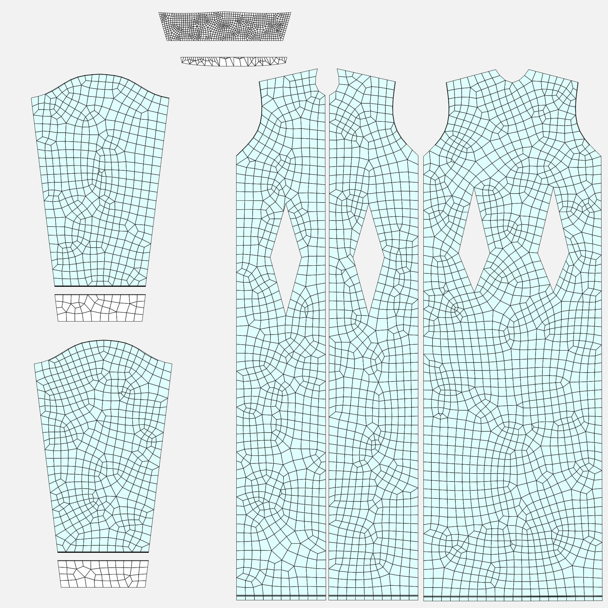 Collar Dress - 3D Model by Nana Jimoh