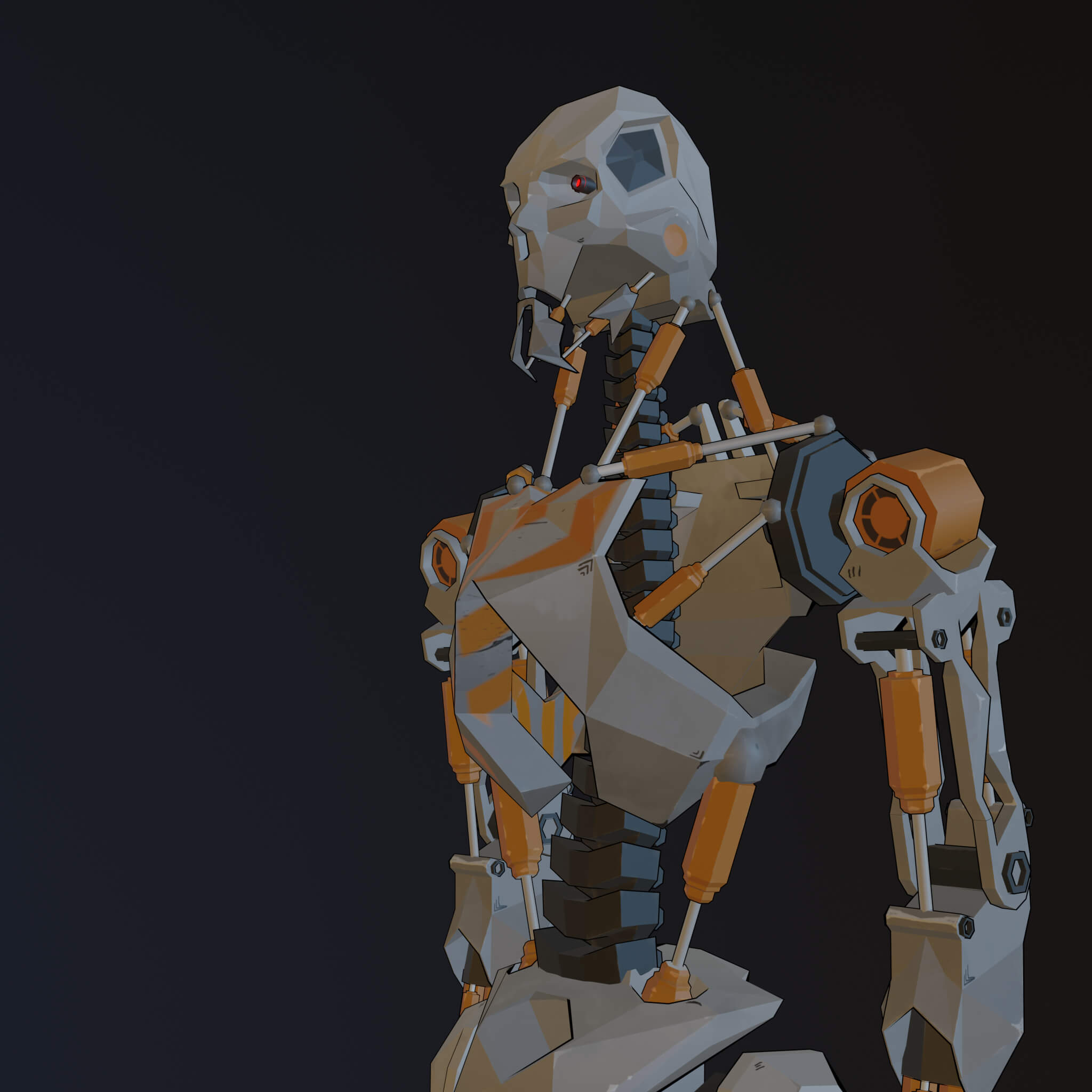 Endoskeleton - 3D Model by Nangliy