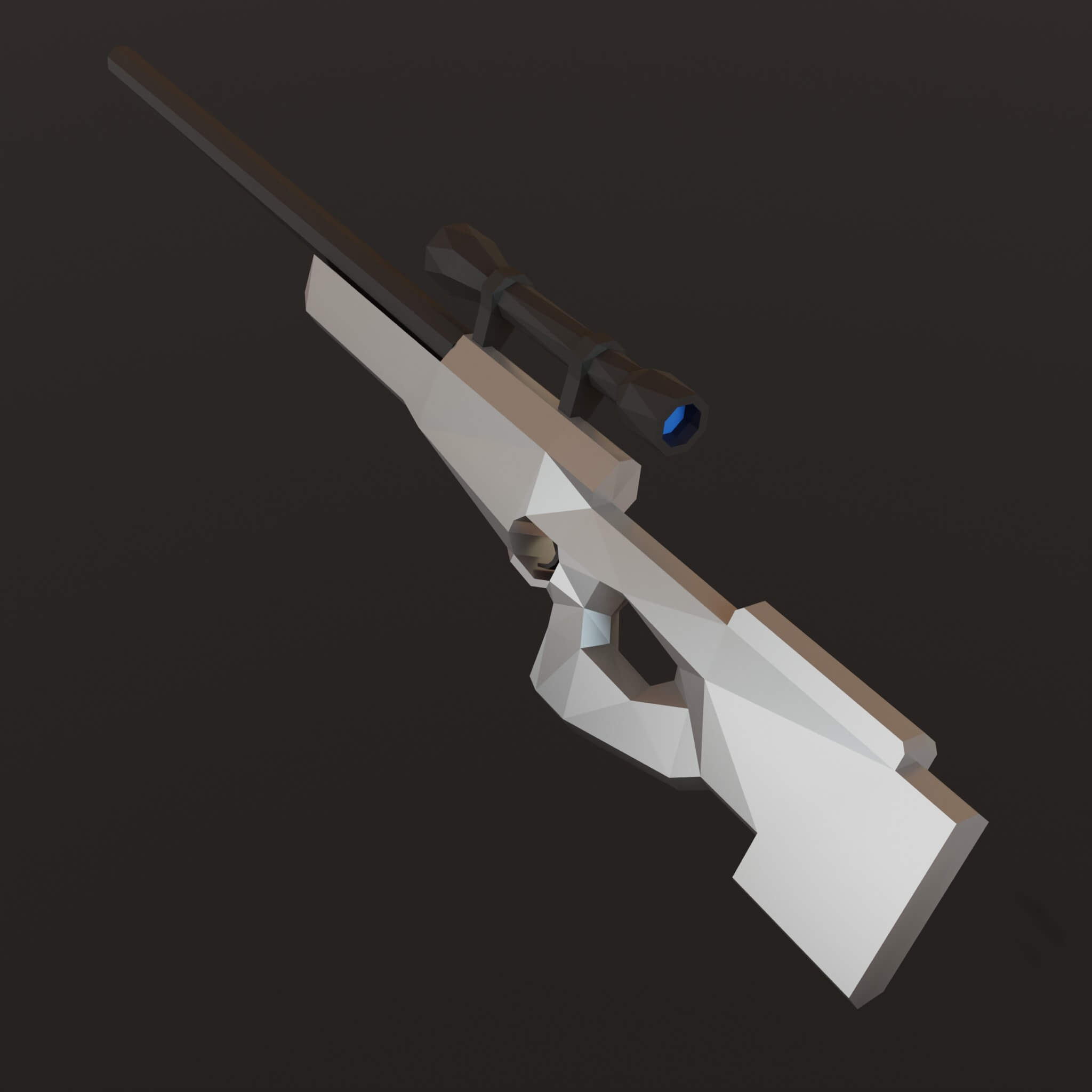 Low Poly Style Character - 3D Model by Nangliy