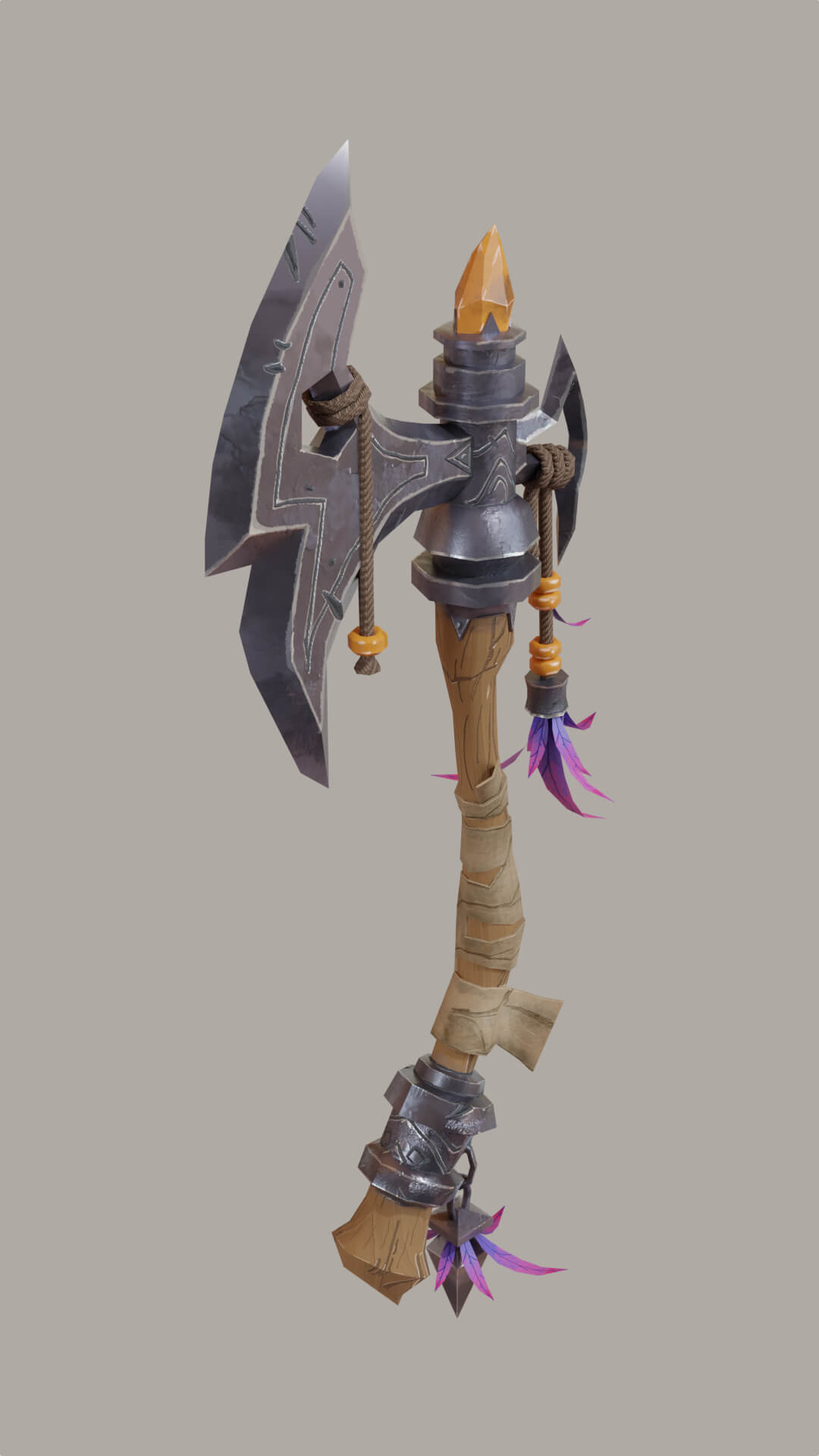 Scandinavian Ax - 3D Model by Nangliy