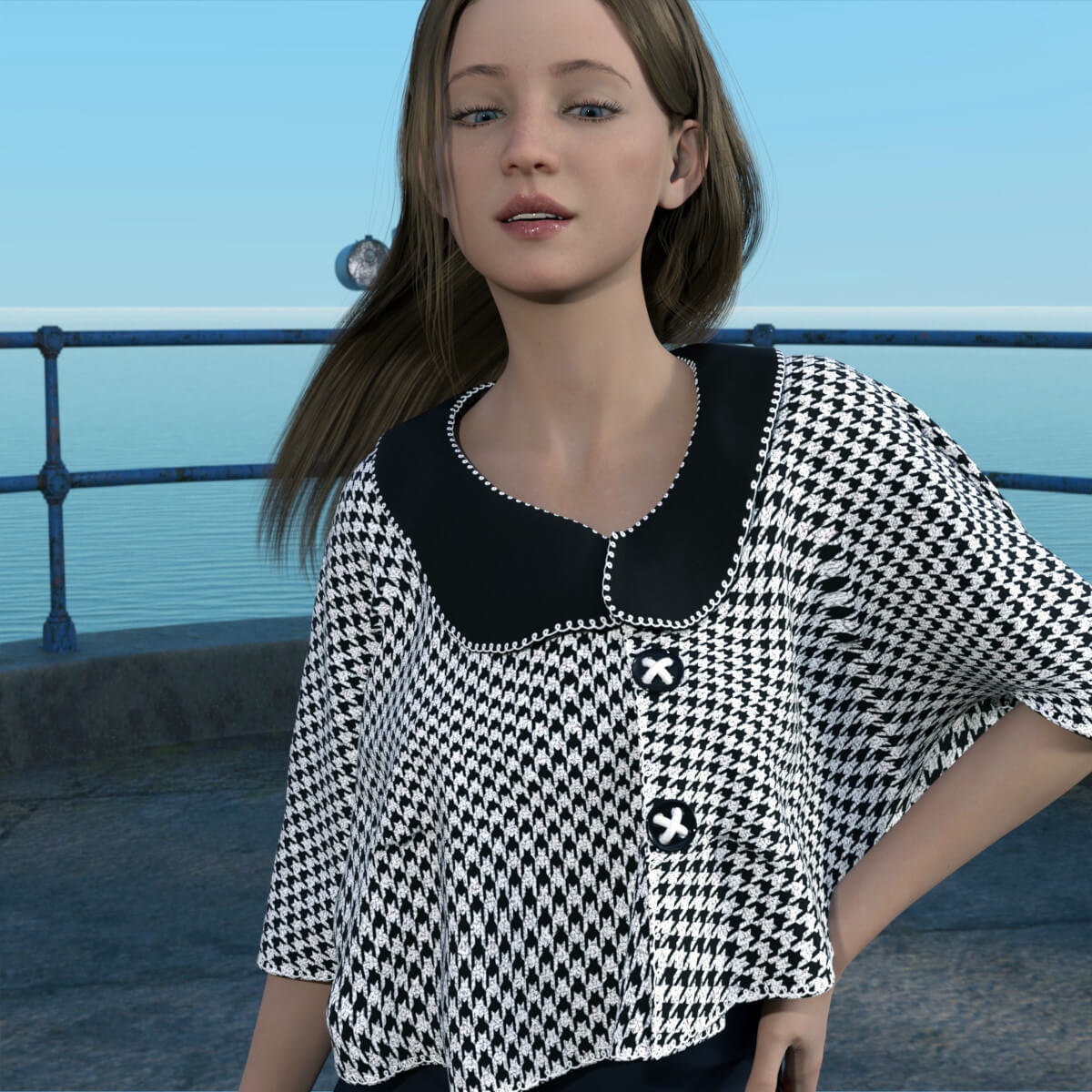 Joann 3D Render, Digital Art by nanner