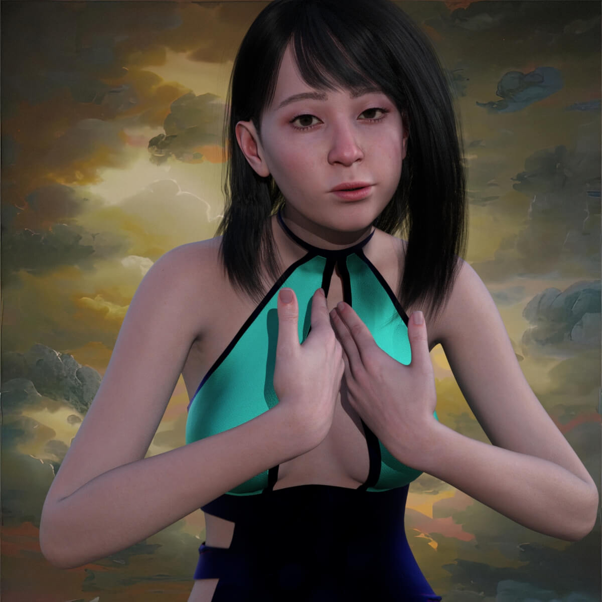 Kiko 3D Render, Digital Art by nanner