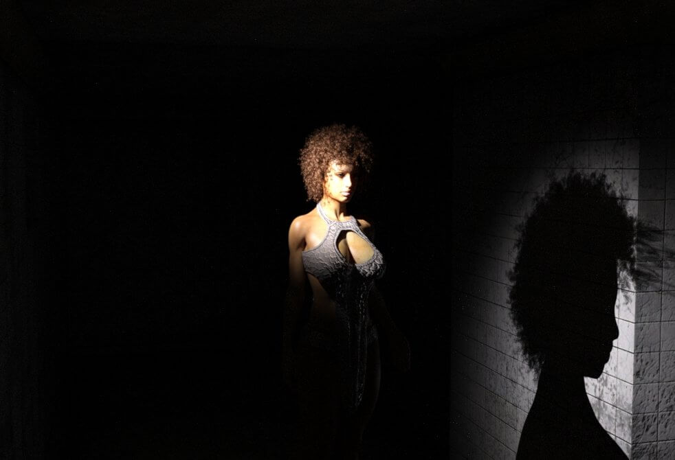 Shadows 3D Render, Digital Art by nanner