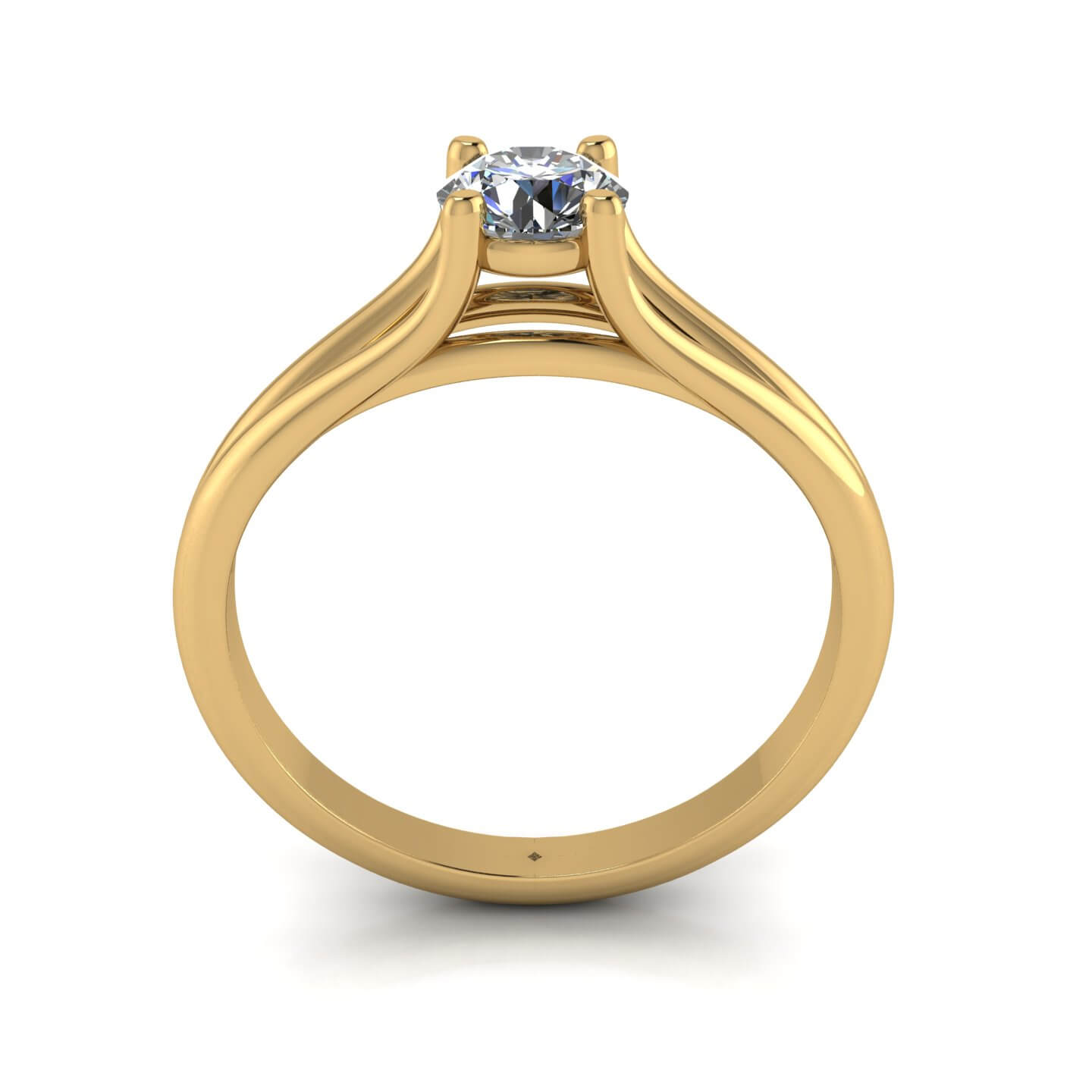 Solitaire Diamond Ring - 3D Model by narathchhay168