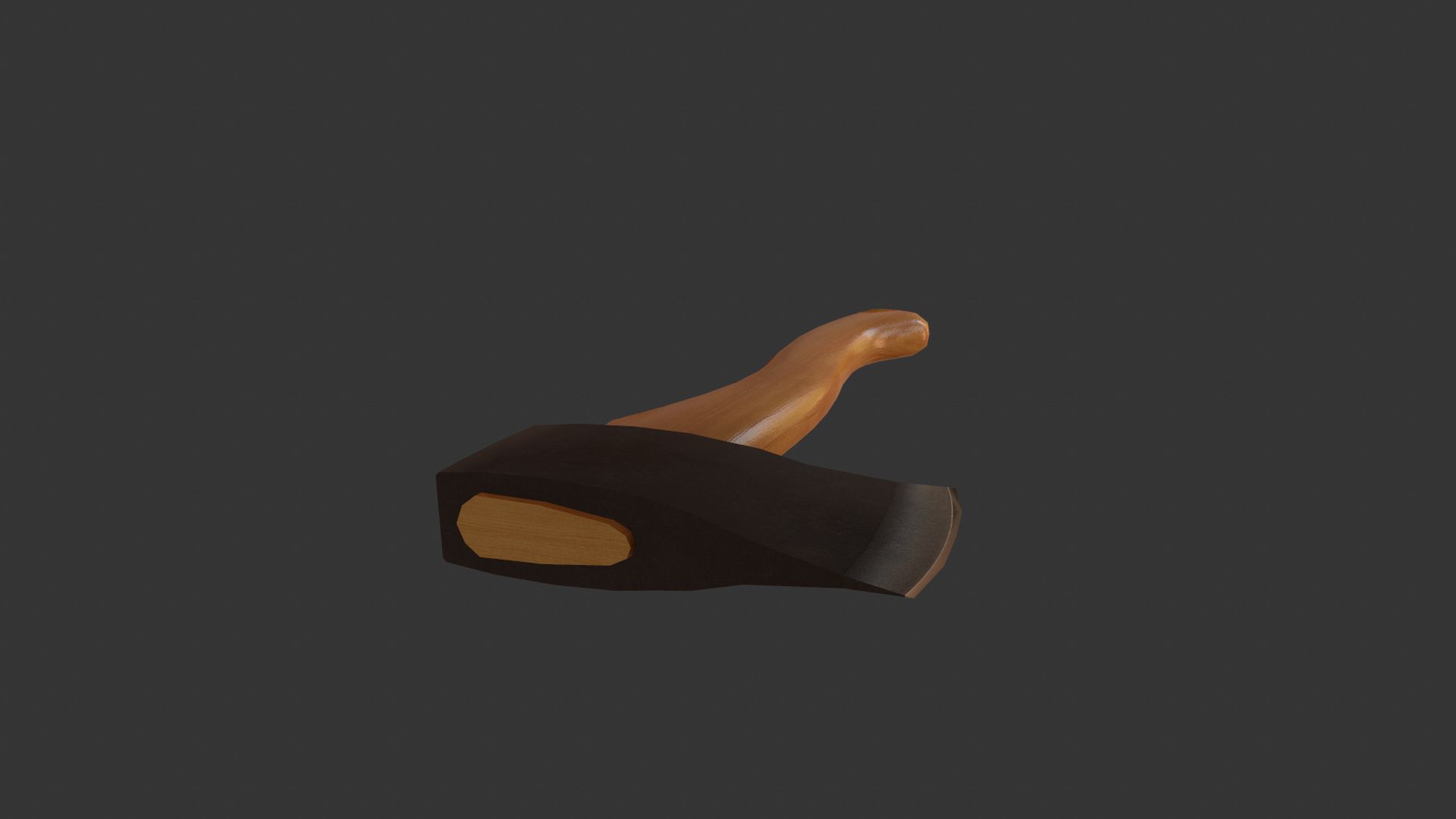 Hand Axe - 3D Model by Naser