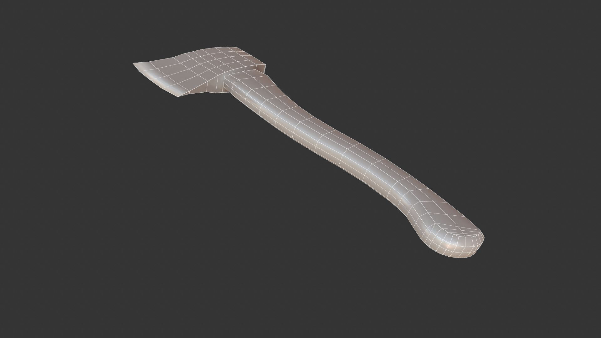Hand Axe - 3D Model by Naser
