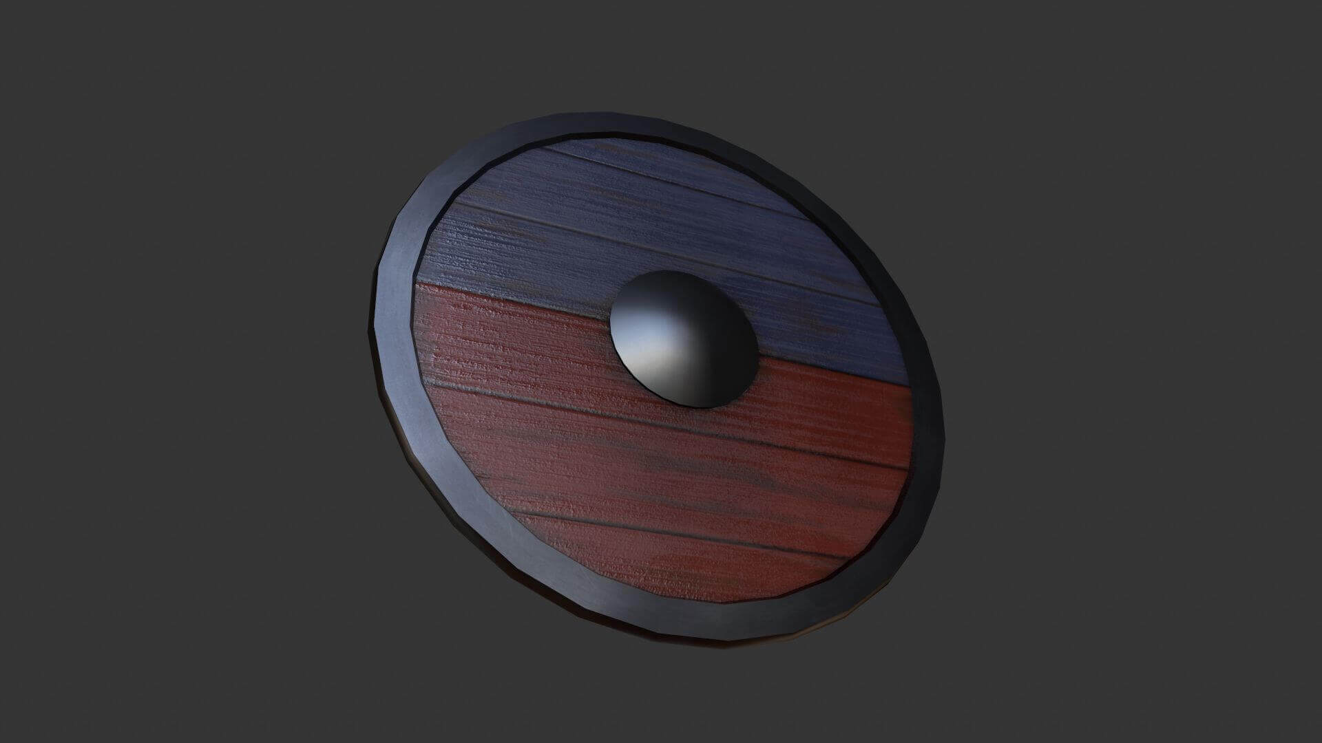 Viking Shield - 3D Model by Naser
