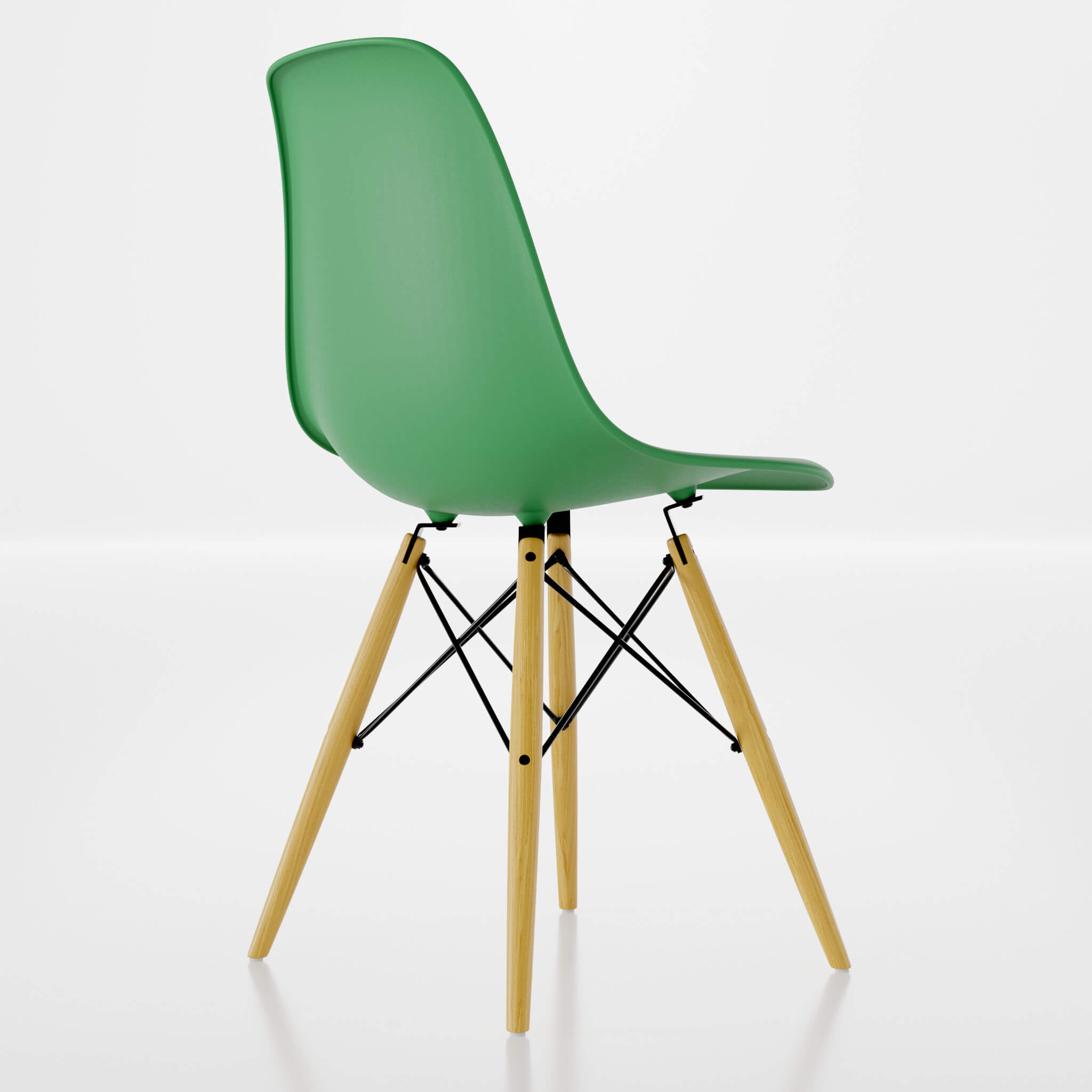 Eames Chair Dsw - 3D Model by NAShvidi