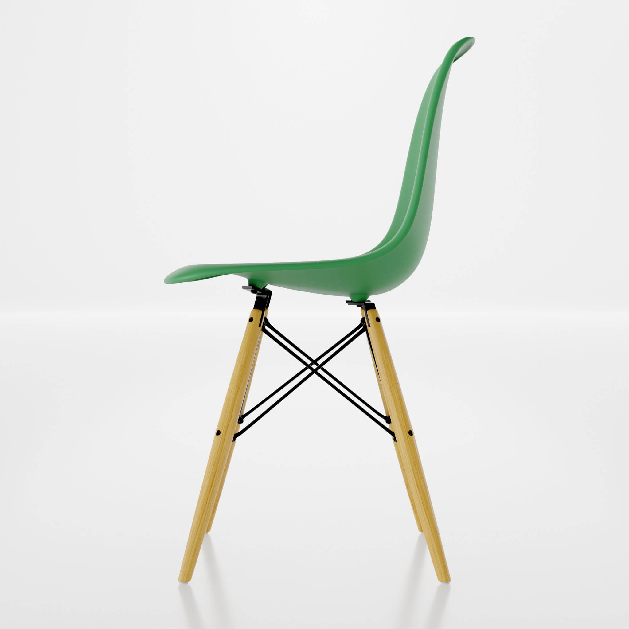 Eames Chair Dsw - 3D Model by NAShvidi