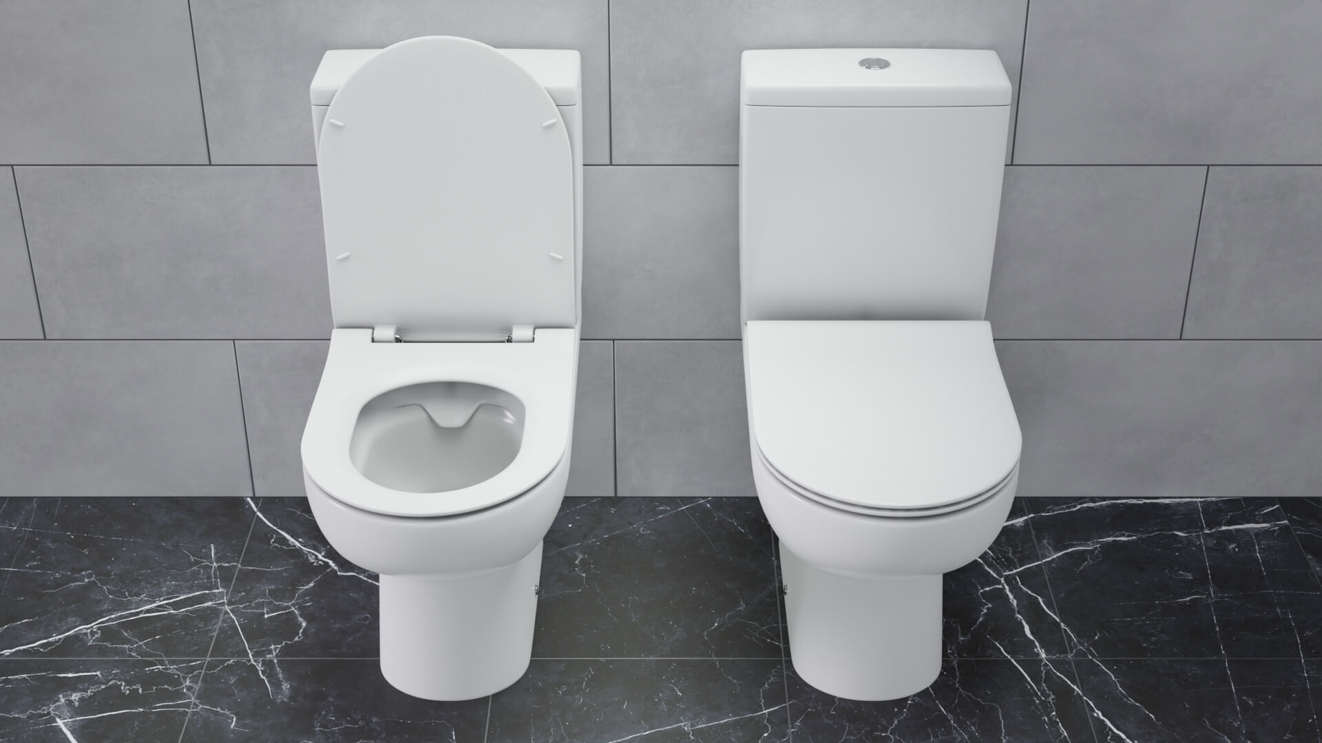 Toilet Cersanit Street Fusion Clean On - 3D Model by NAShvidi