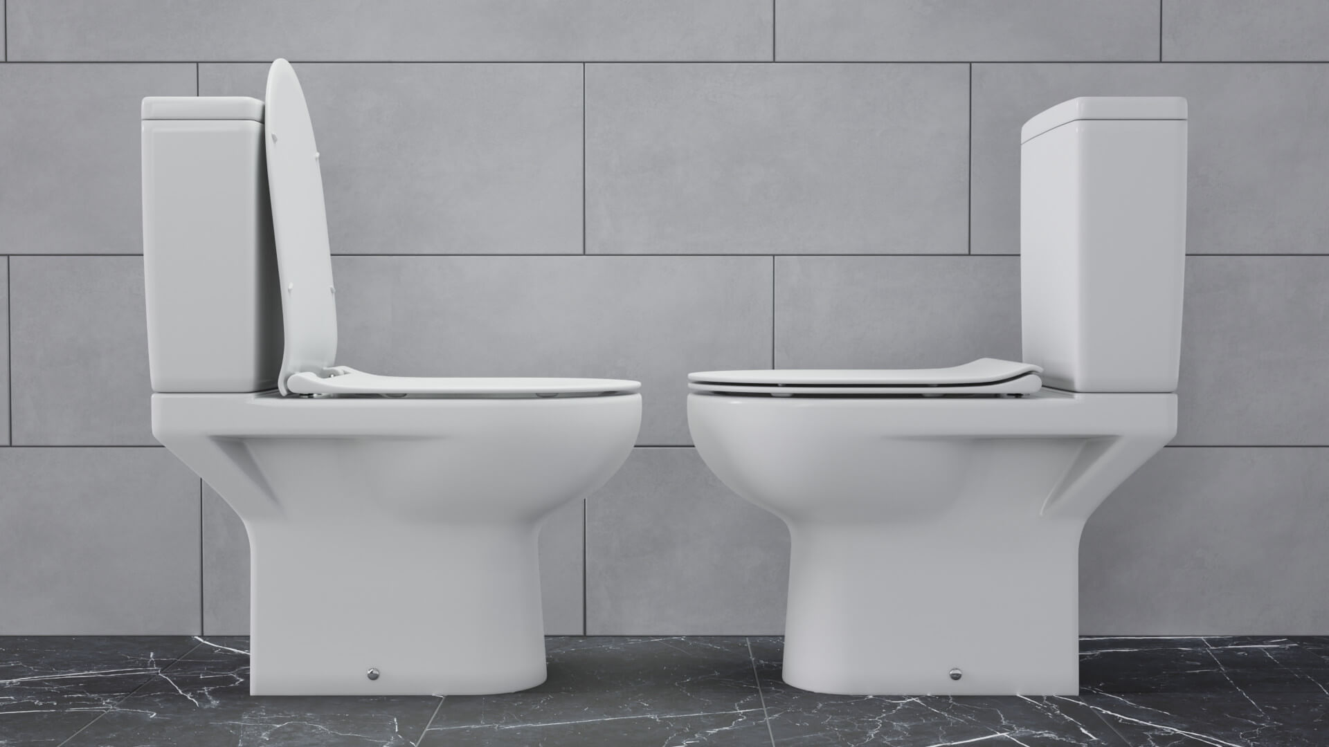 Toilet Cersanit Street Fusion Clean On - 3D Model by NAShvidi