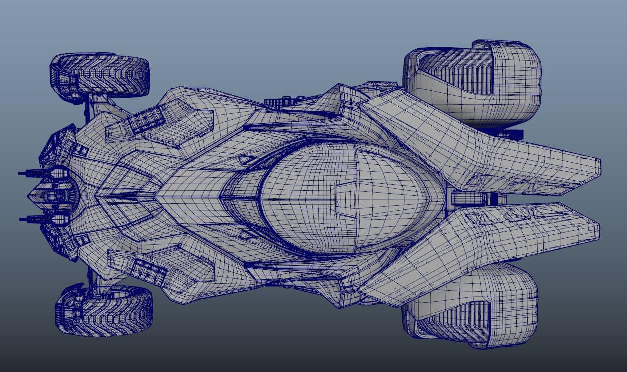 Batmobile - 3D Model by nasreldeenk