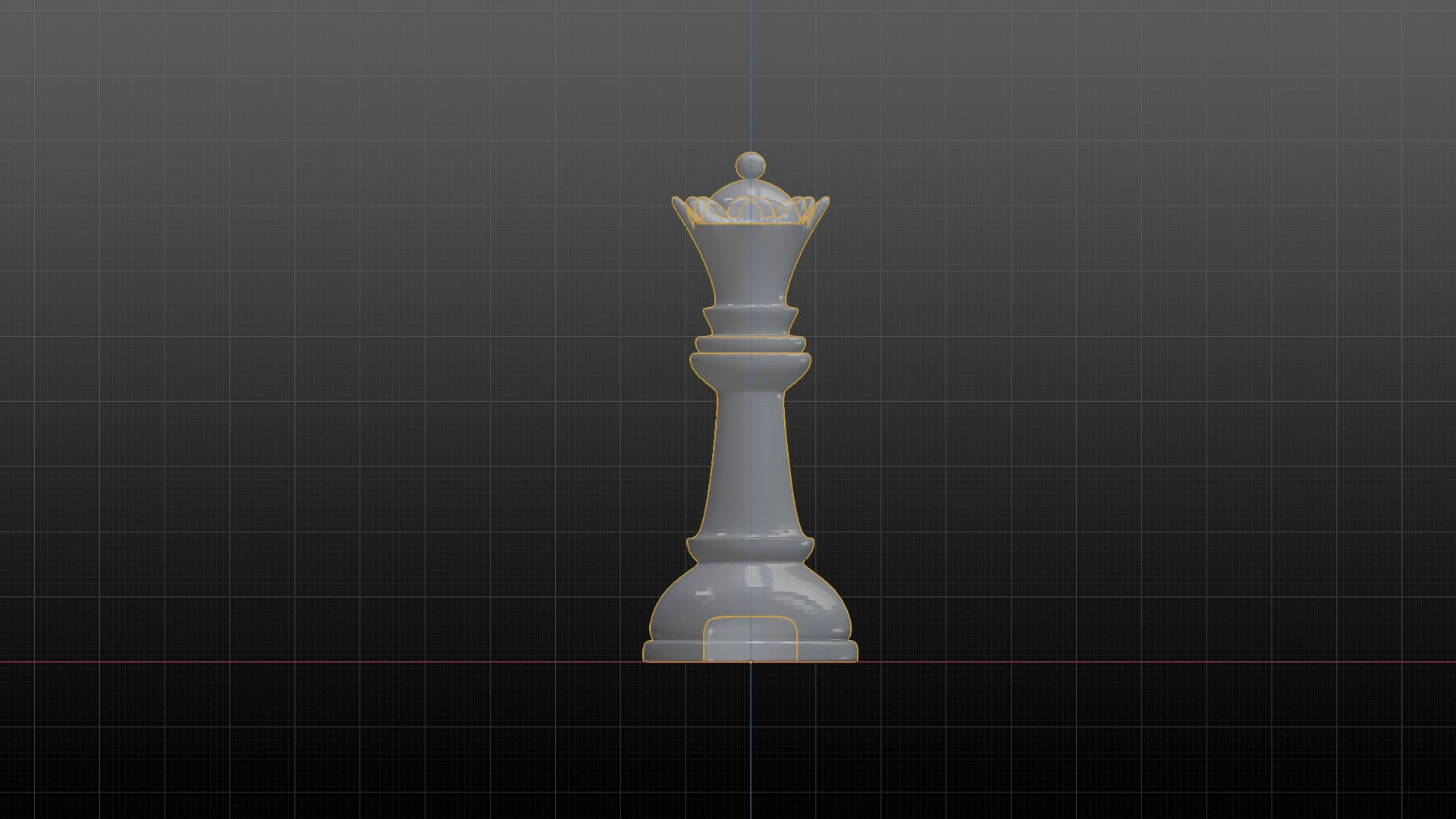 Queen - 3D Model by Natalia Leonova